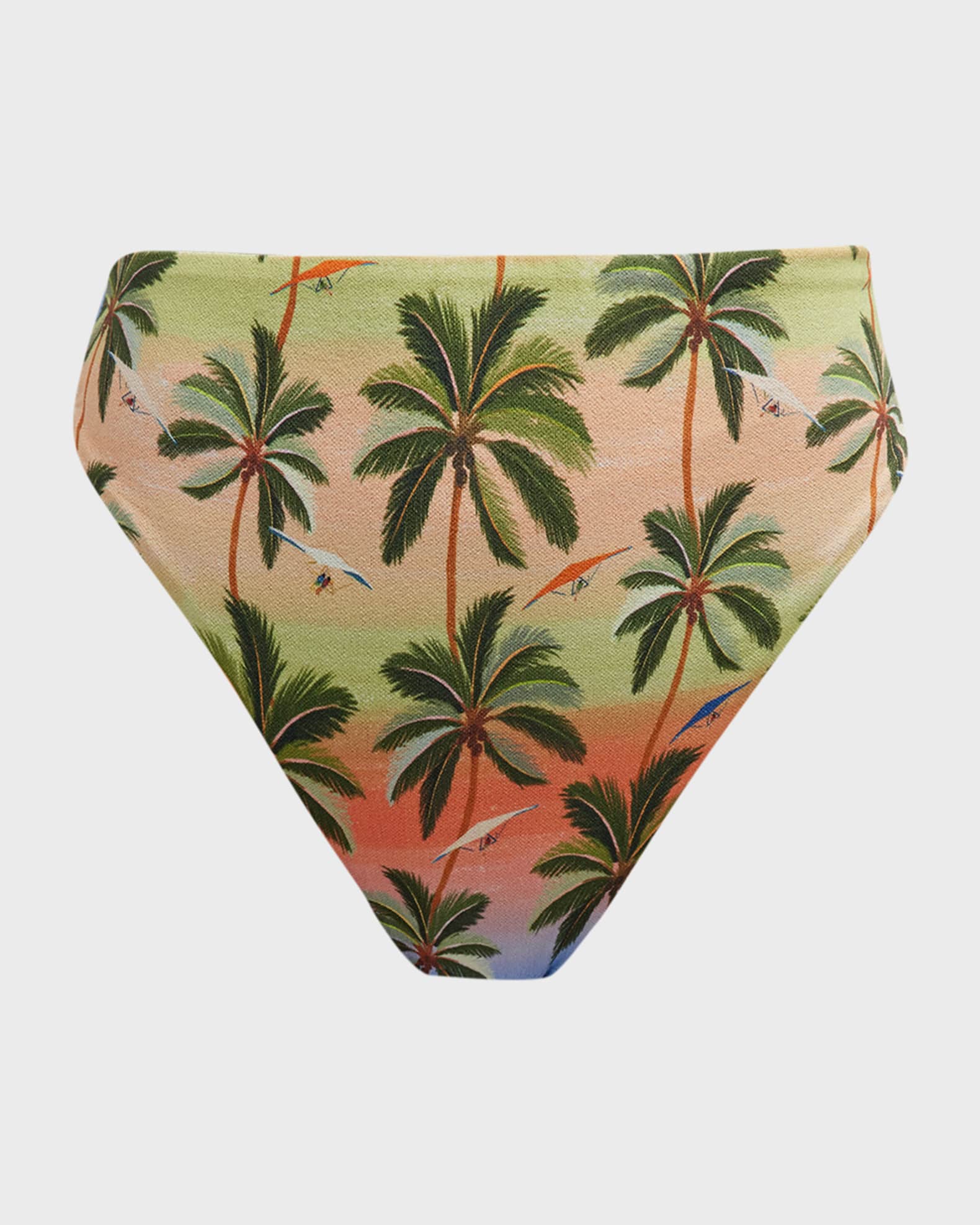 Farm Rio Carioca High-Waist Bikini Bottoms | Neiman Marcus