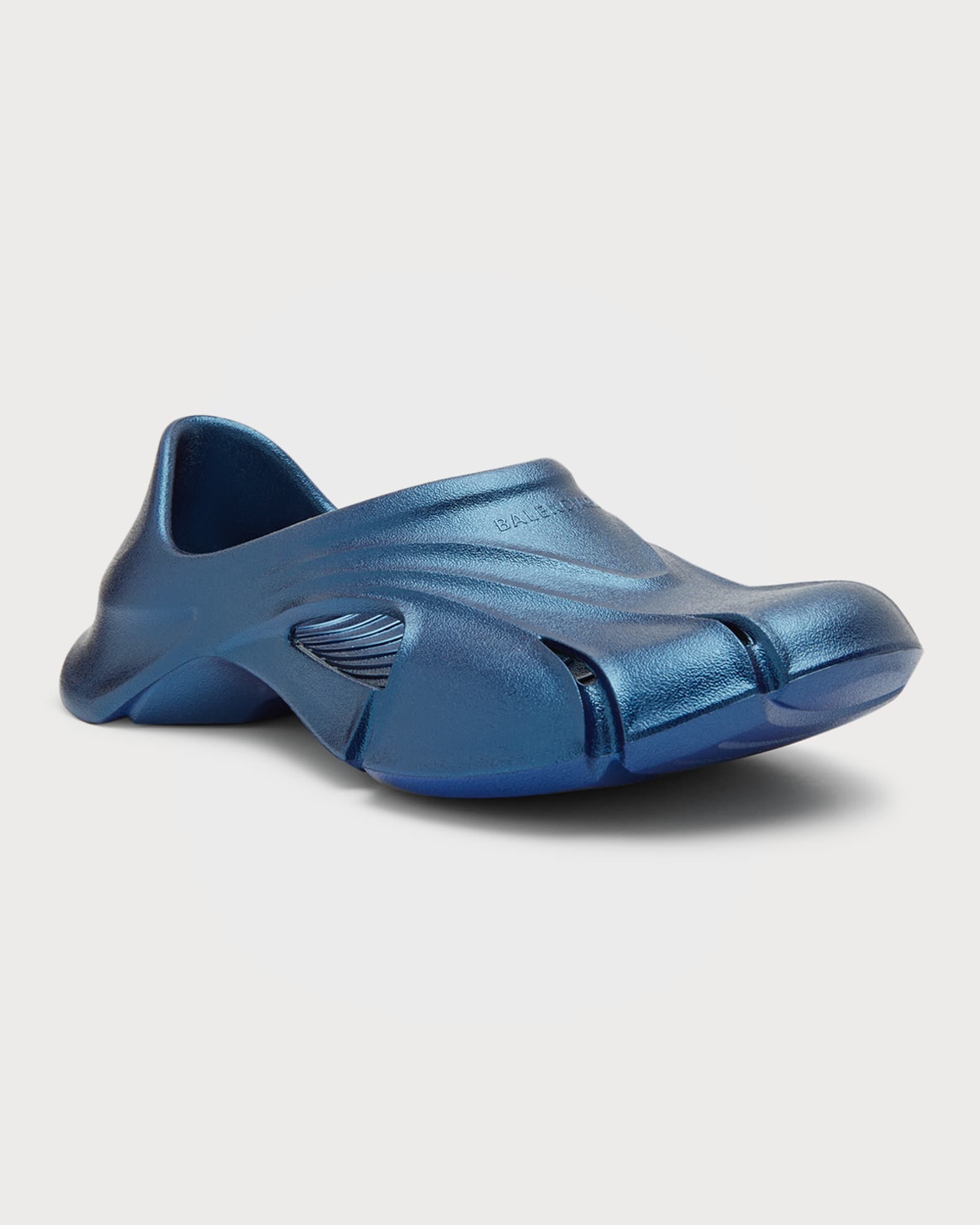 Balenciaga Men's Molded Rubber Slip-On Shoes | Neiman Marcus