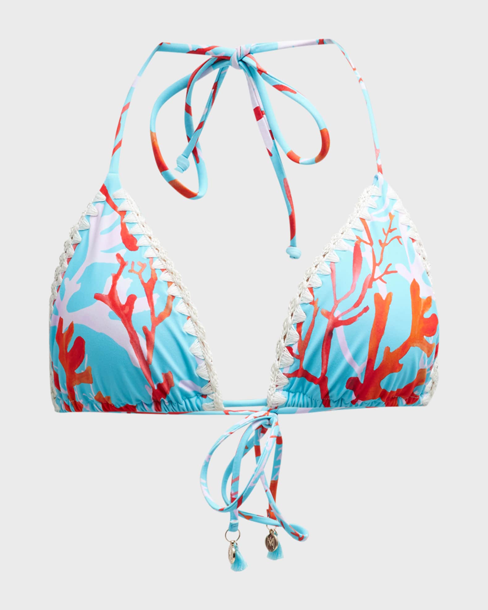 Milly Cabana Millie String Bikini Top | Neiman Marcus