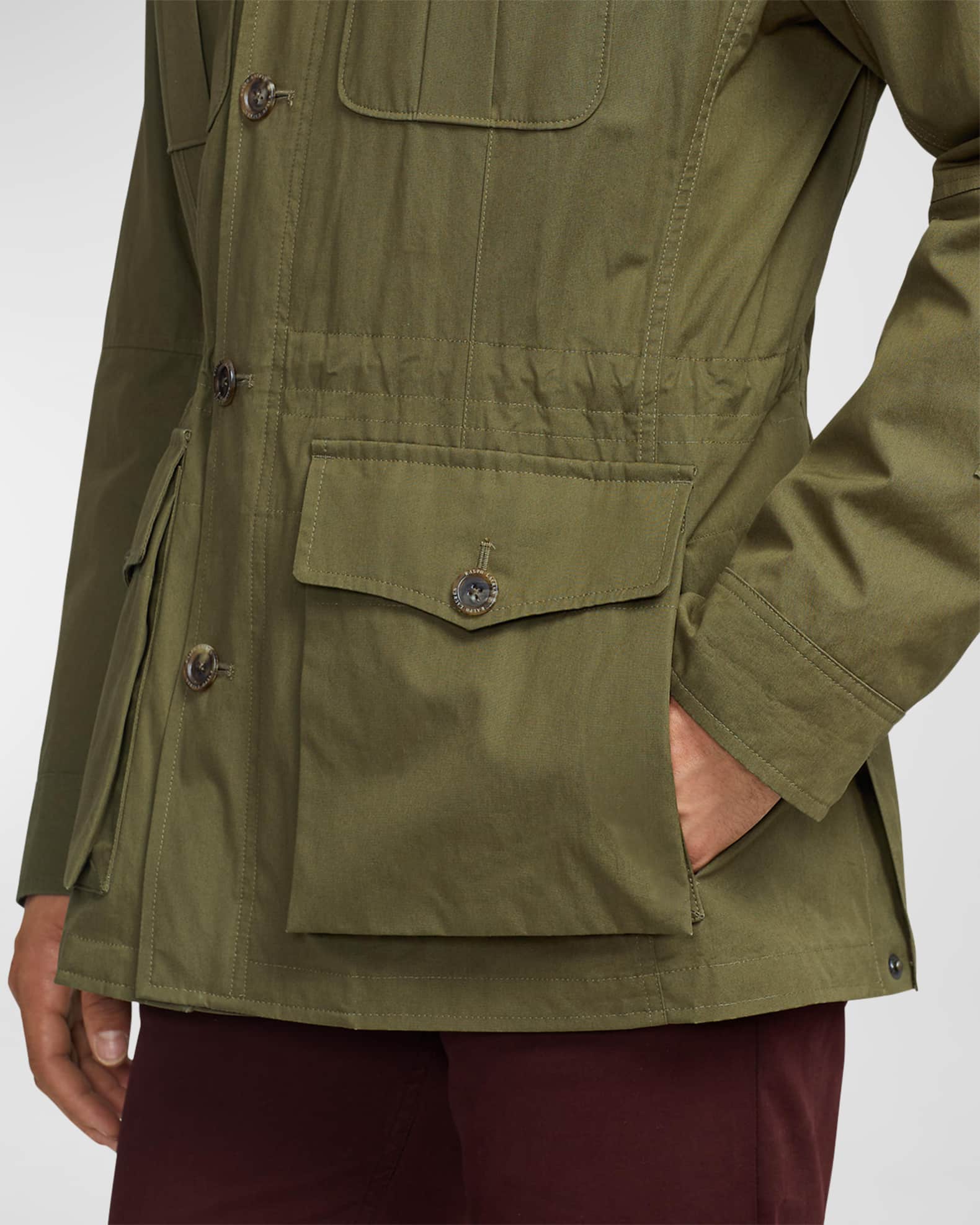 Ralph Lauren Purple Label Men's Hartridge Cotton 4-Pocket Jacket ...