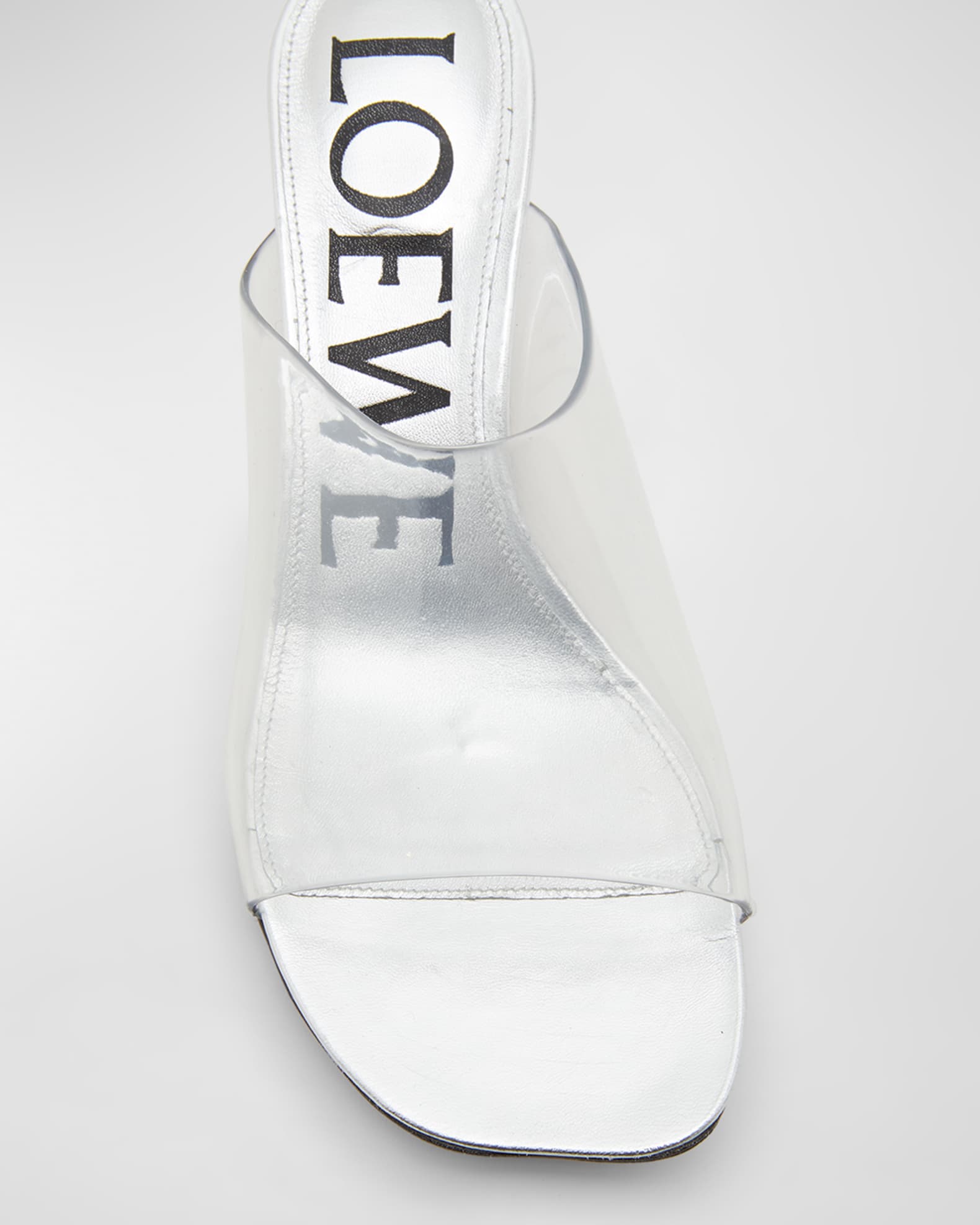 Loewe Toy Glitter Drop Stiletto Mules | Neiman Marcus