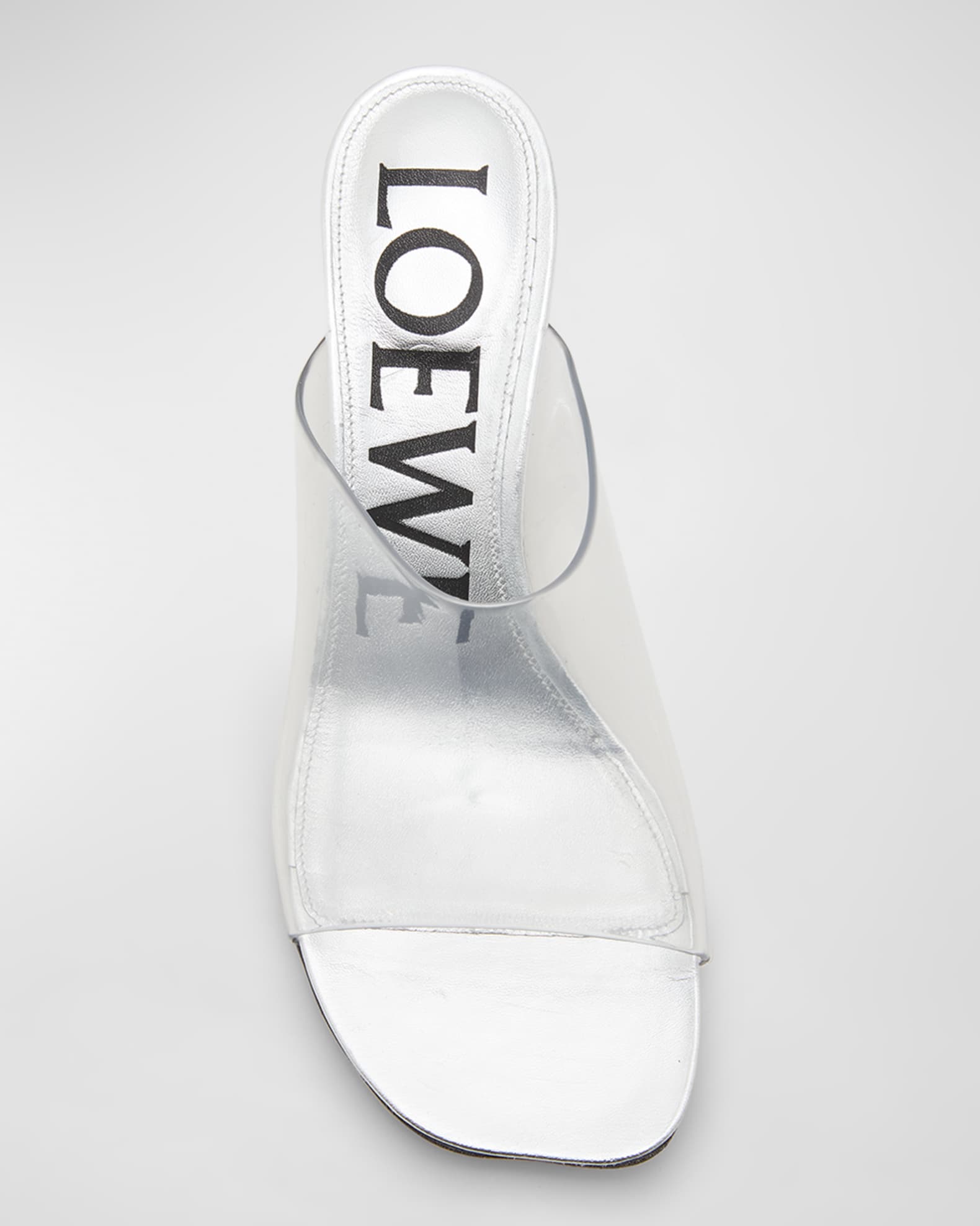 Loewe Toy Glitter Drop Stiletto Mules | Neiman Marcus