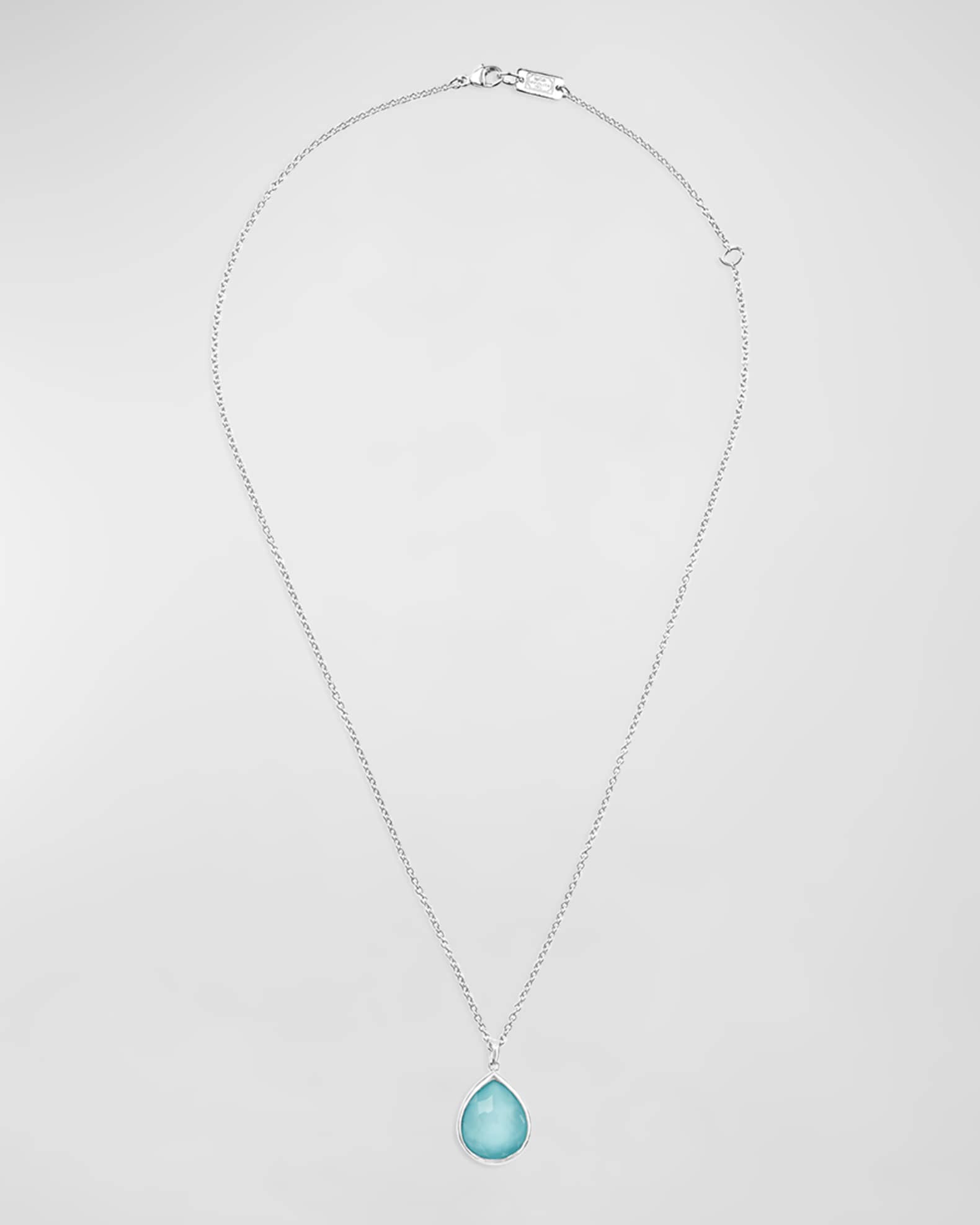 Ippolita Sterling Silver Rock Candy Turquoise Pendant Necklace | Neiman ...
