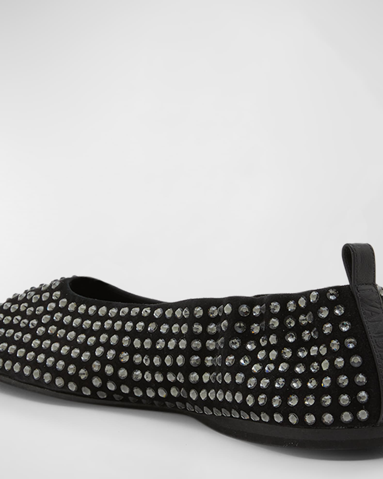 JW Anderson Crystal Studded Ballerina Flats | Neiman Marcus