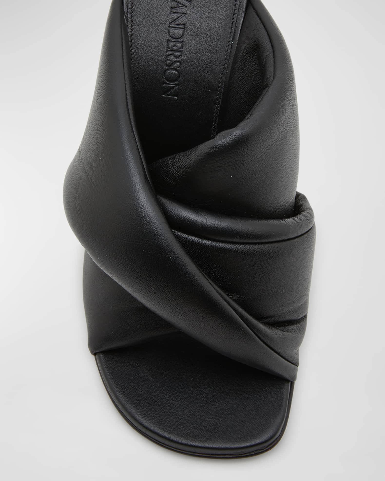 Twist Chain Slide Mule Sandals | Neiman Marcus