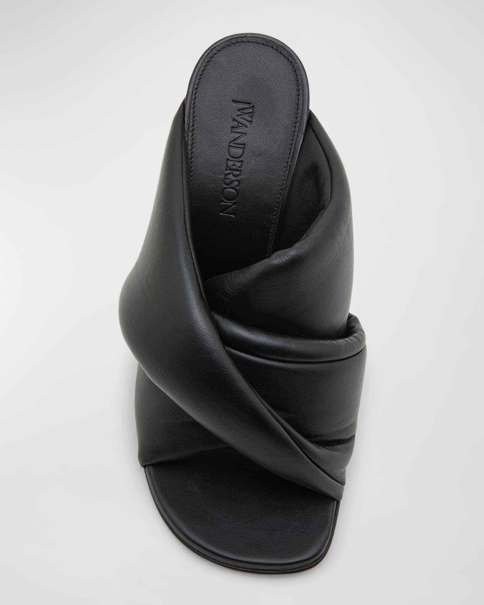 Twist Chain Slide Mule Sandals | Neiman Marcus