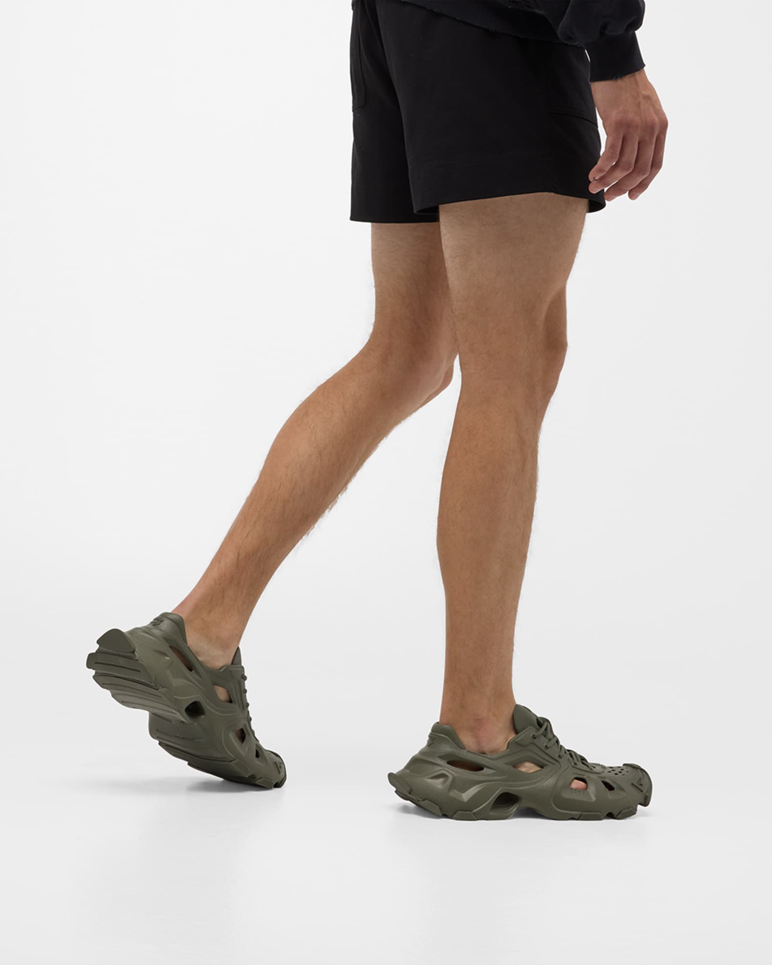 Balenciaga Men's HD Molded EVA Low-Top Sneakers | Neiman Marcus