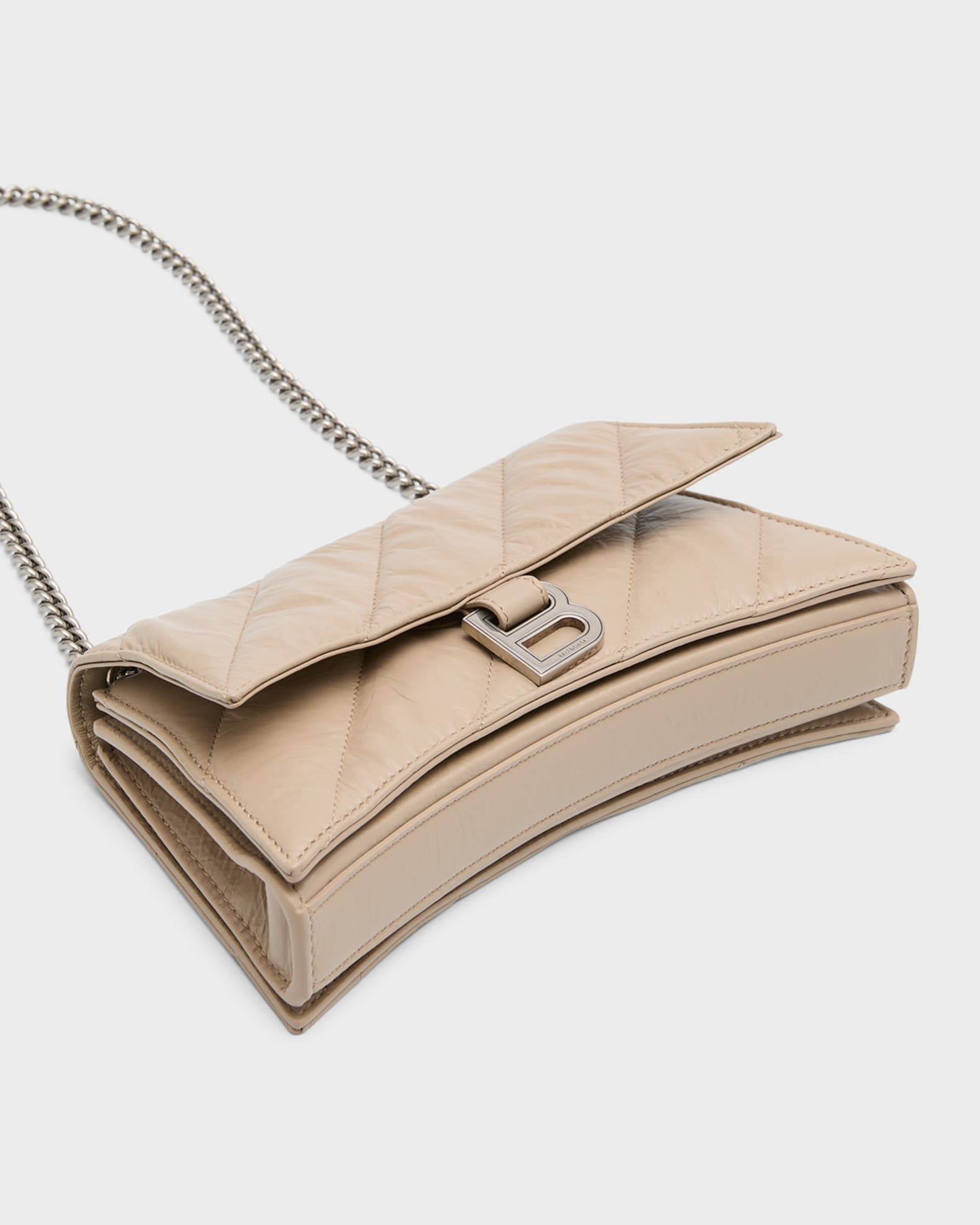 Balenciaga Crush XS Quilted Chain Bag | Neiman Marcus