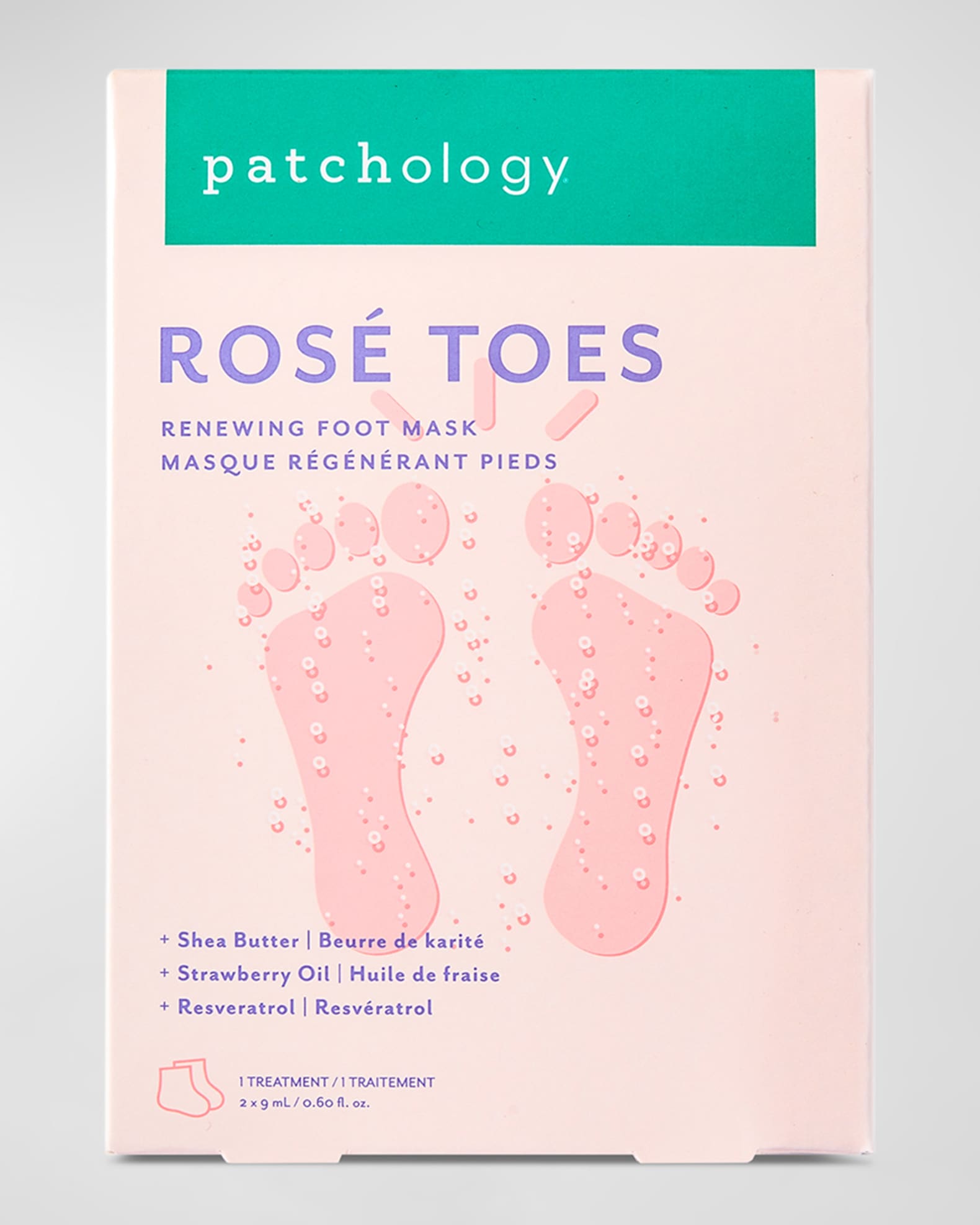 Patchology Rose Toes Renewing Foot Mask | Neiman Marcus
