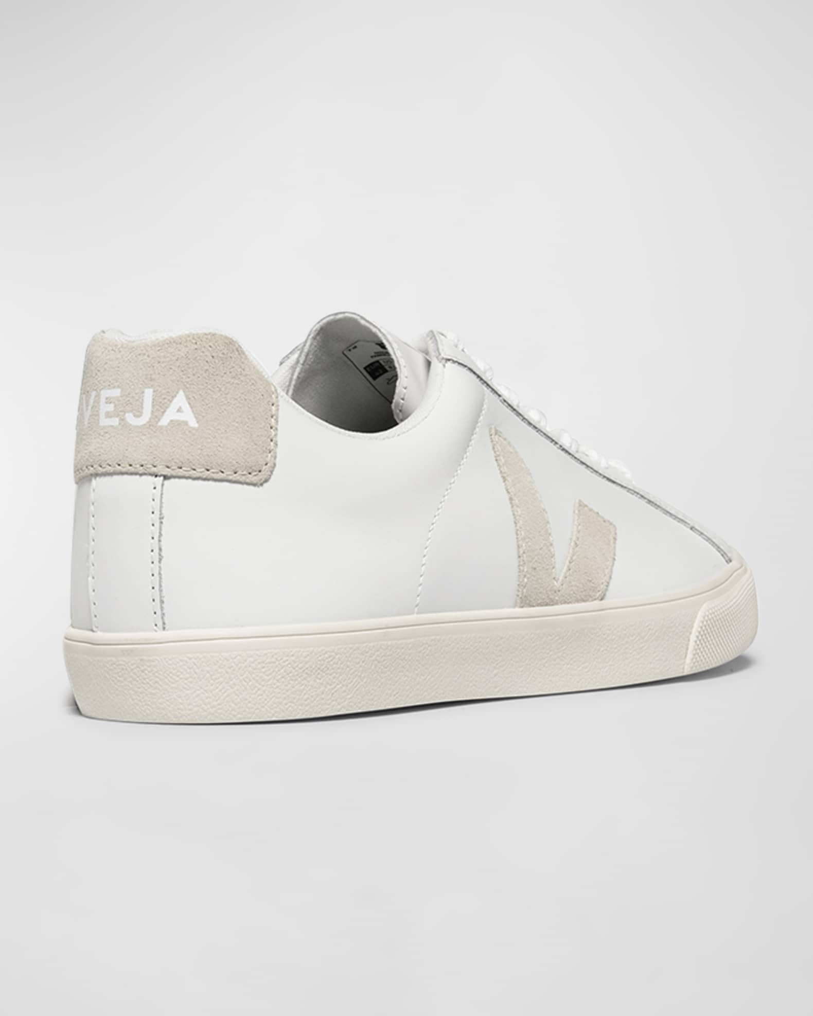 VEJA Esplar Bicolor Leather Low-Top Sneakers | Neiman Marcus