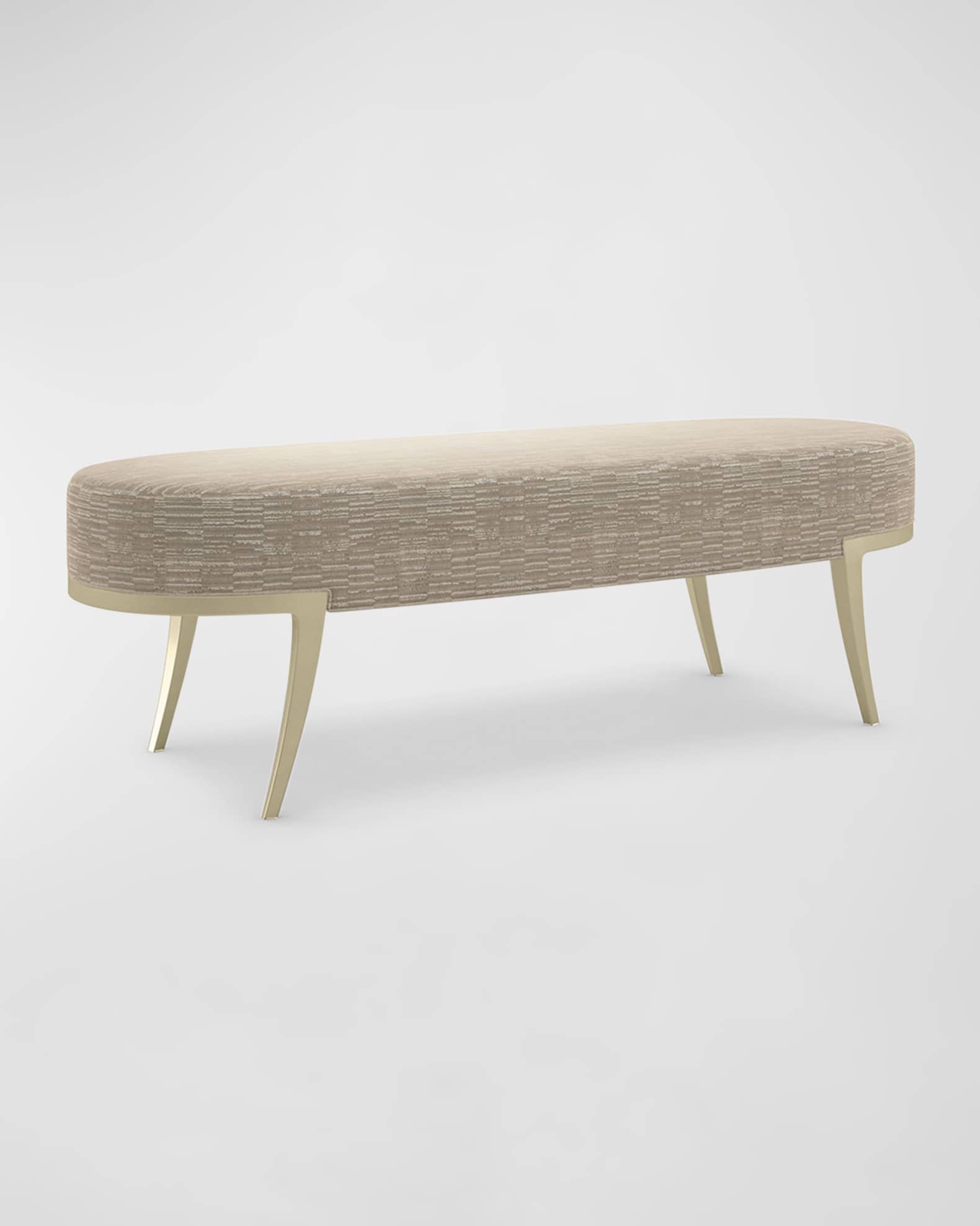 Caracole Wait Your Turn Bench, 56" | Neiman Marcus