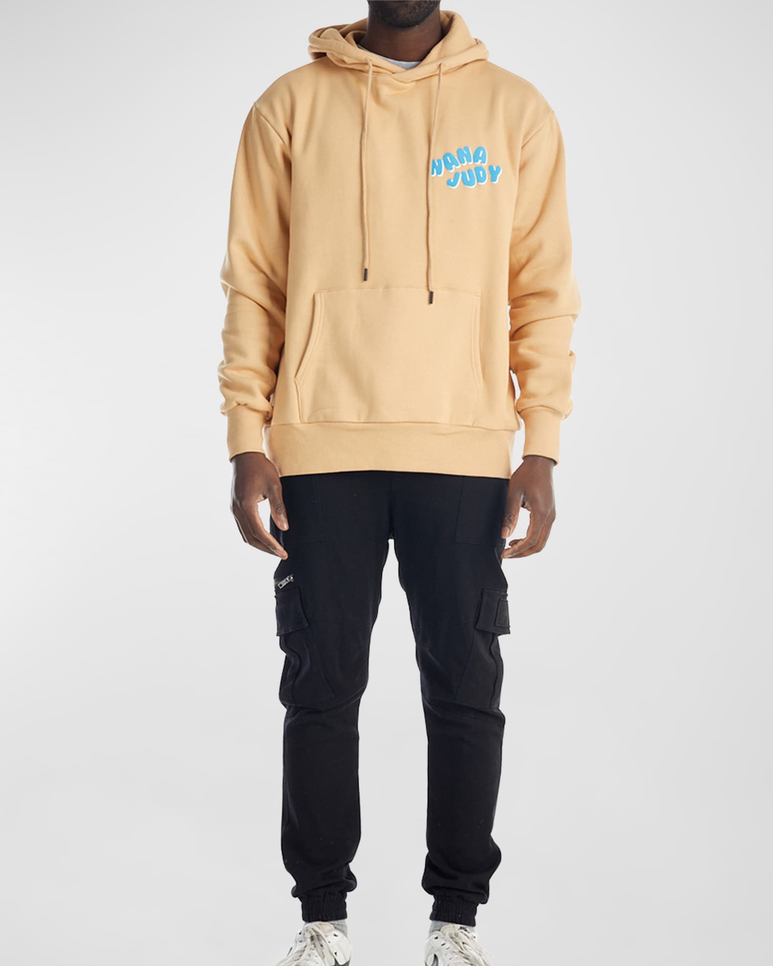 NANA JUDY Men's James Bubble Logo Hoodie | Neiman Marcus