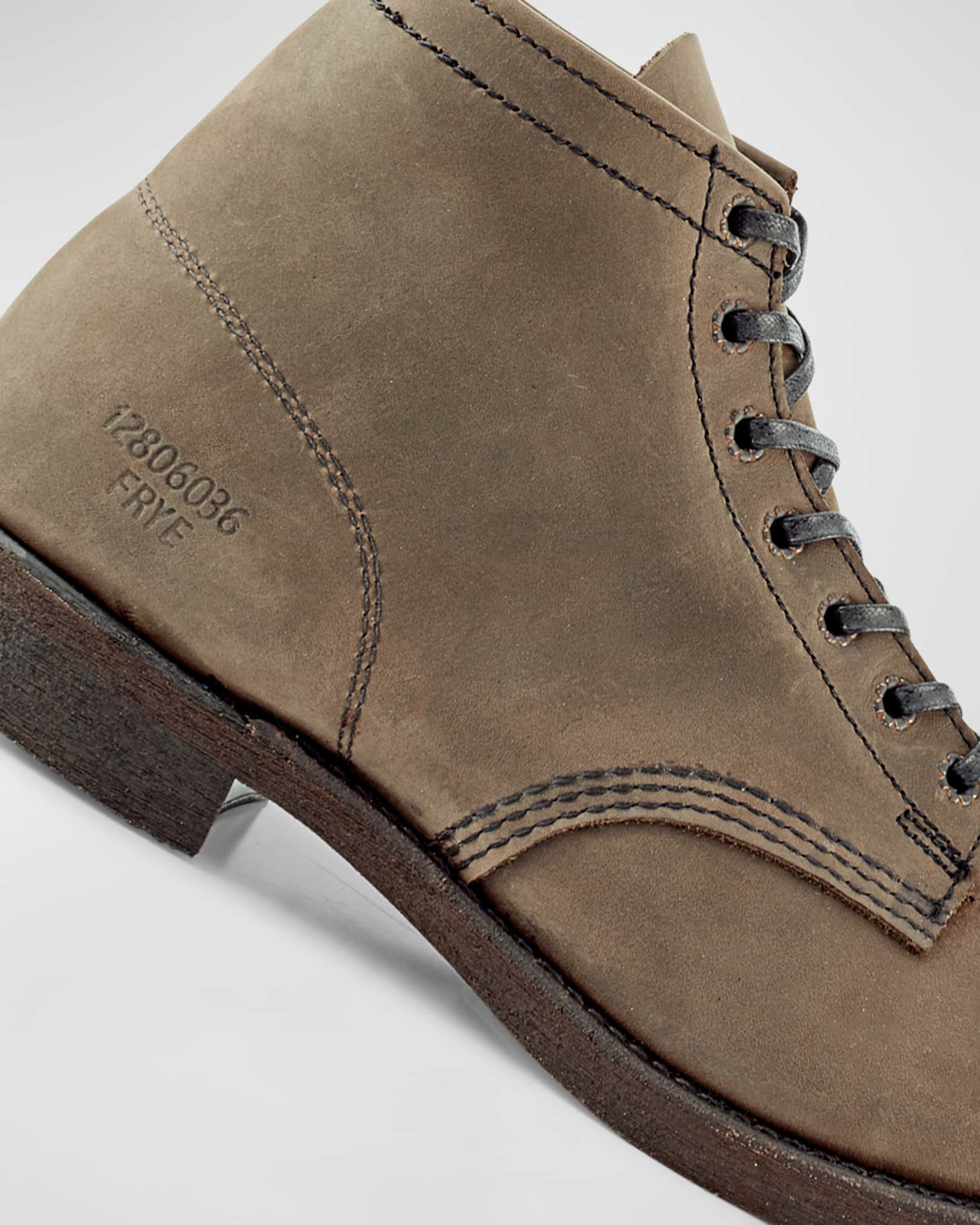 Frye Men's Leather Prison Boots | Neiman Marcus