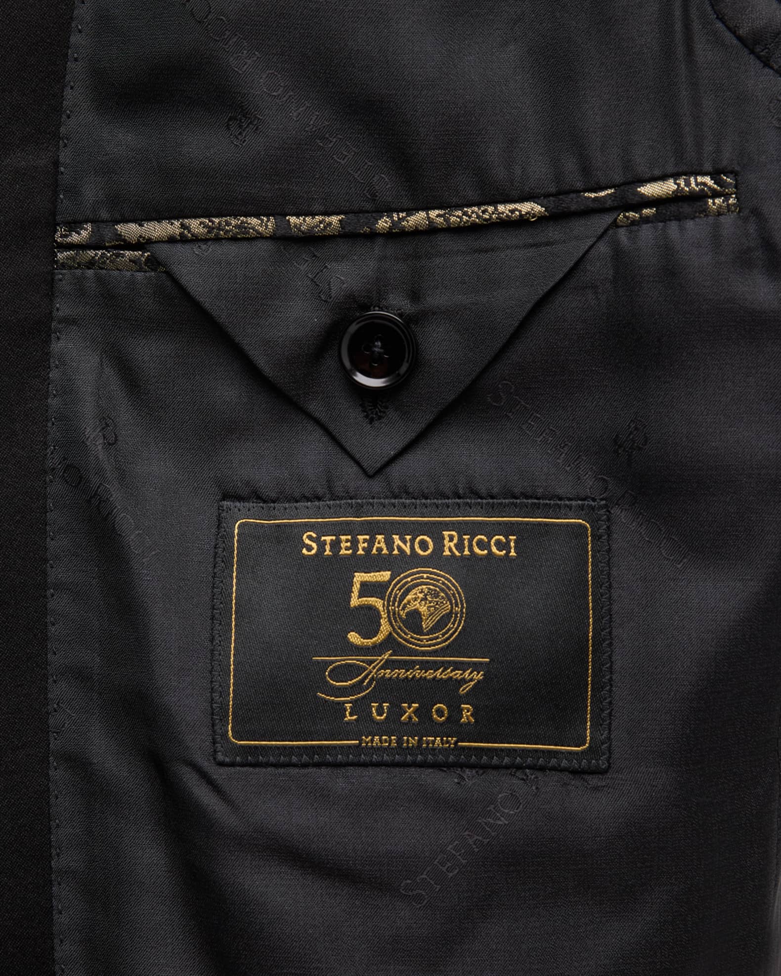 Stefano Ricci Men's Damask Peak-Lapel Dinner Jacket | Neiman Marcus