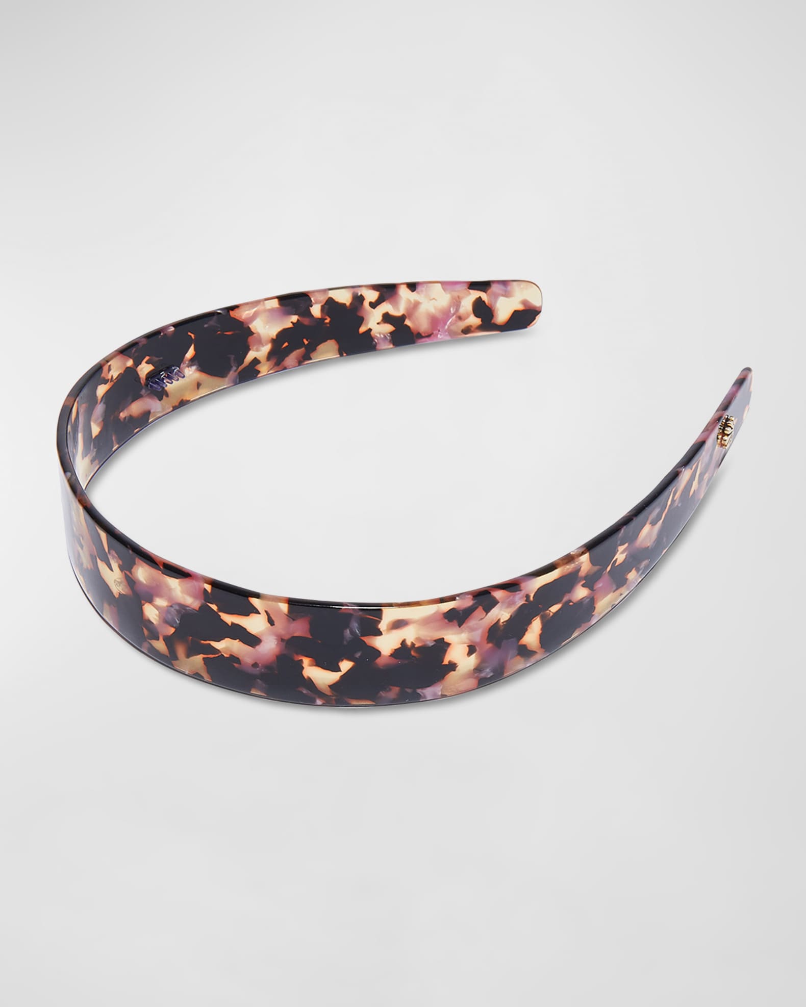 Lele Sadoughi Emma Tortoise-Shell Acetate Headband | Neiman Marcus