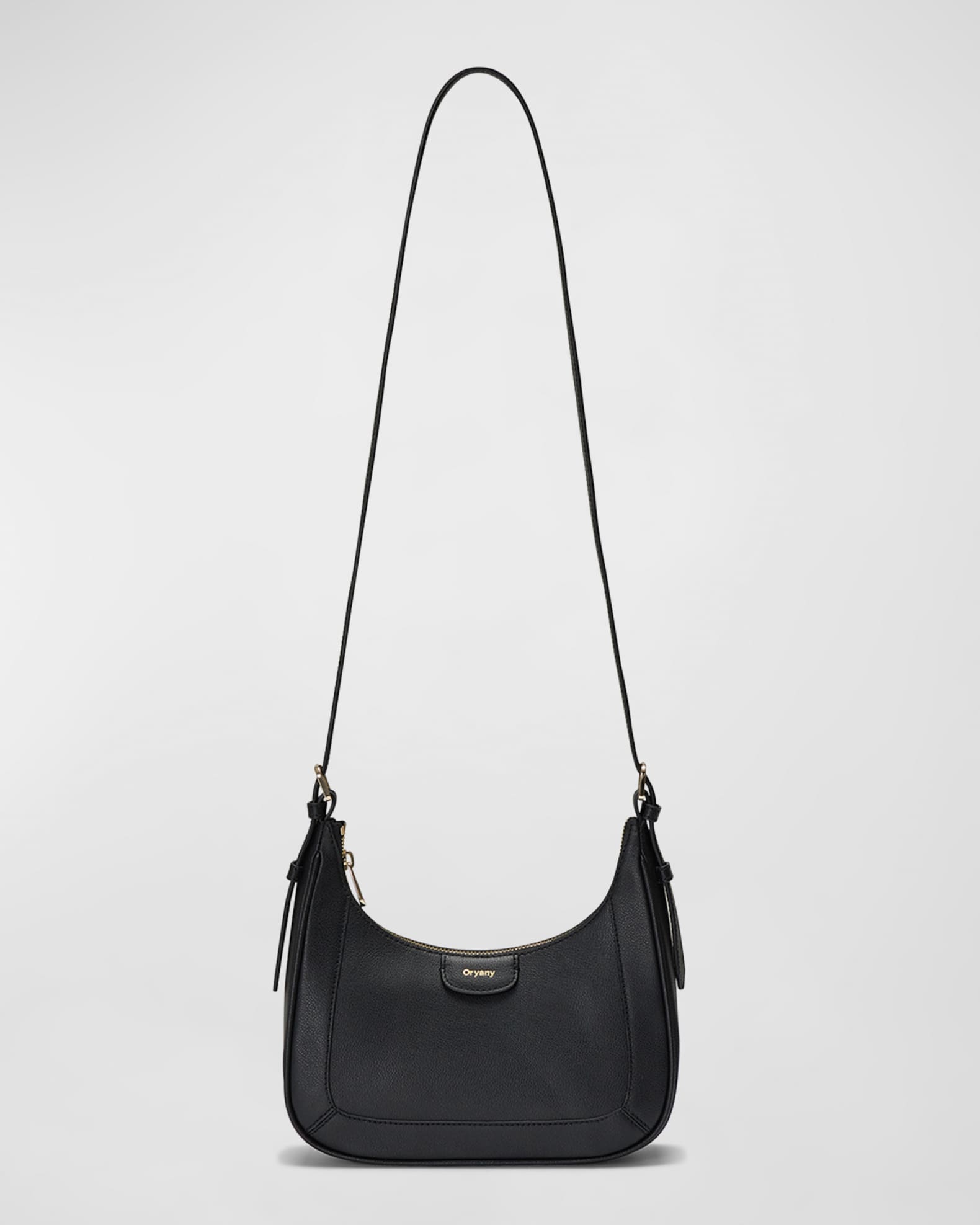 Oryany Bahia Zip Leather Shoulder Bag | Neiman Marcus