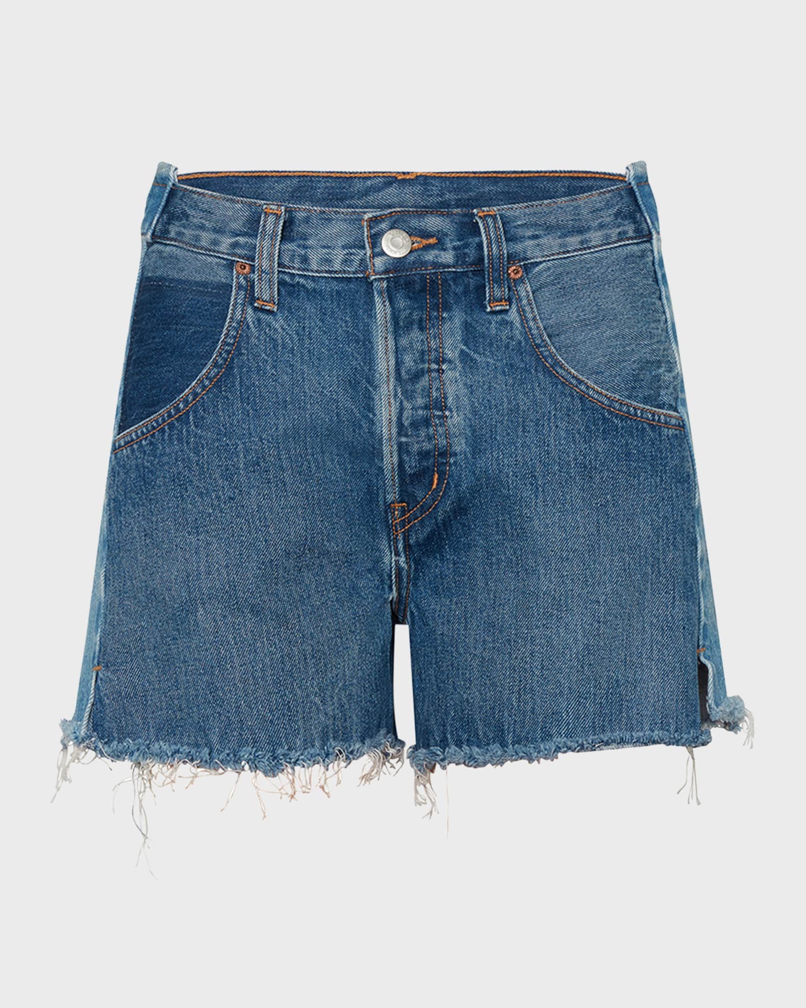 ETICA Haven Rework Denim Shorts | Neiman Marcus