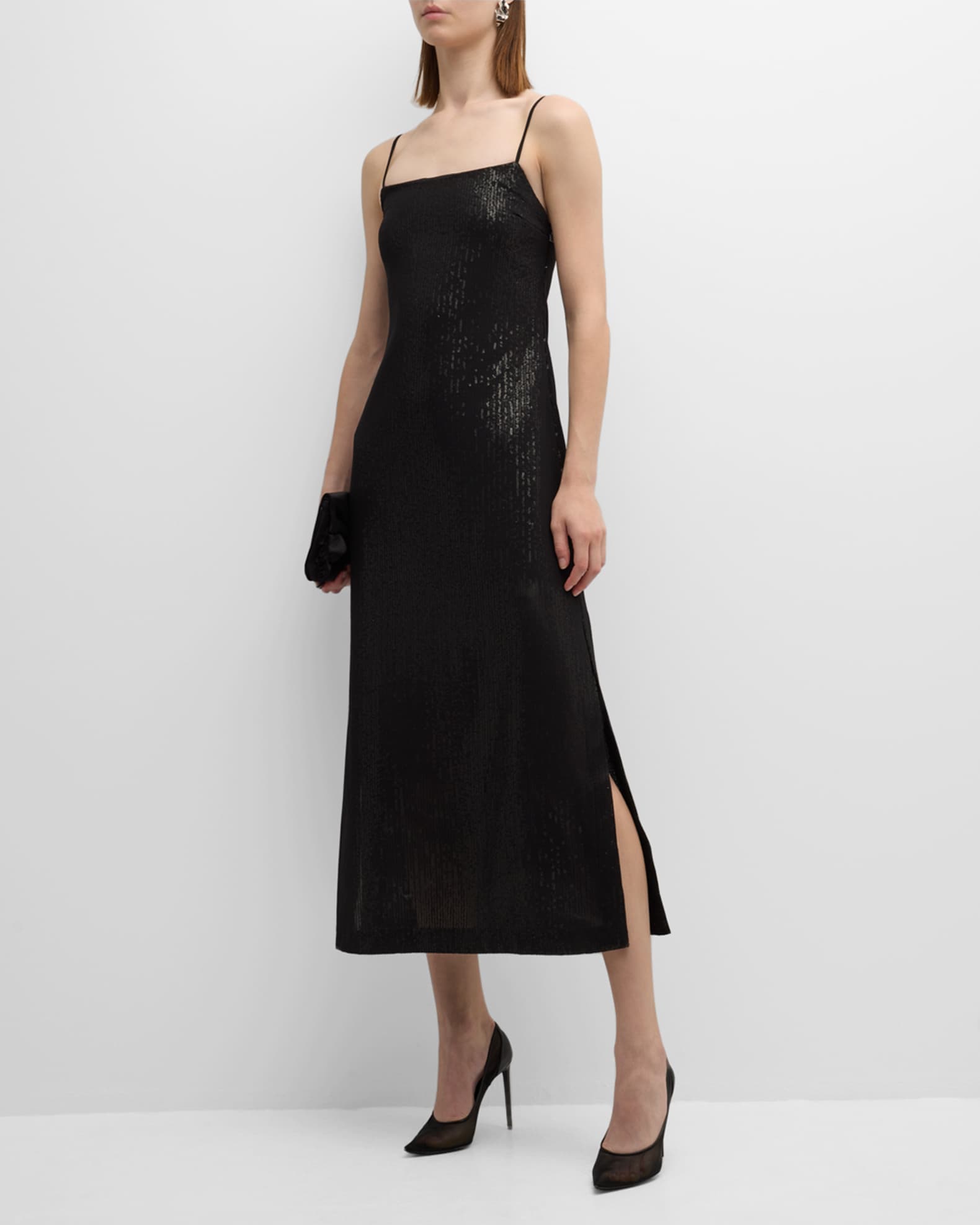 Max Mara Alias Sequin Midi Dress | Neiman Marcus