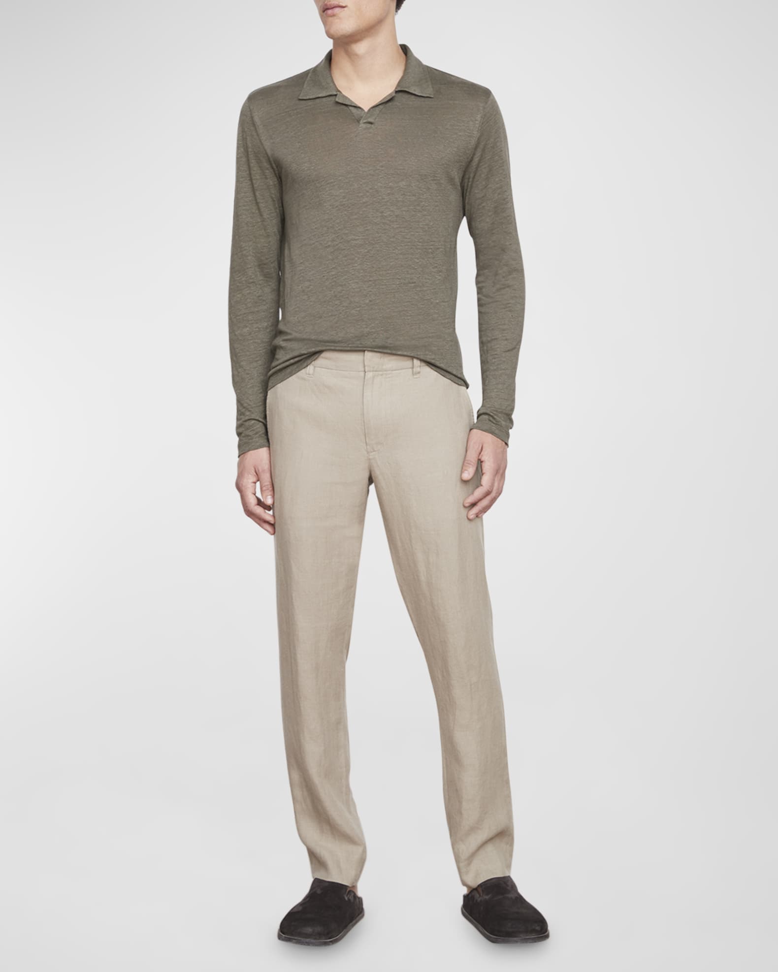 Men's Griffith Relaxed Hemp Pants | Neiman Marcus