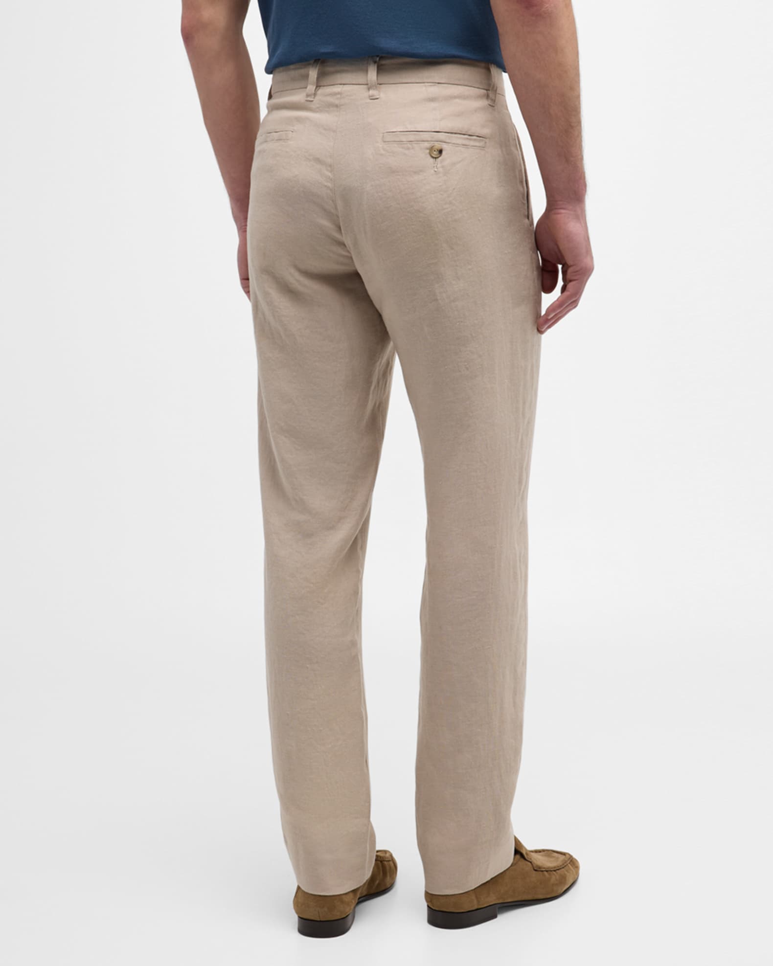 Vince Men's Griffith Relaxed Hemp Pants | Neiman Marcus