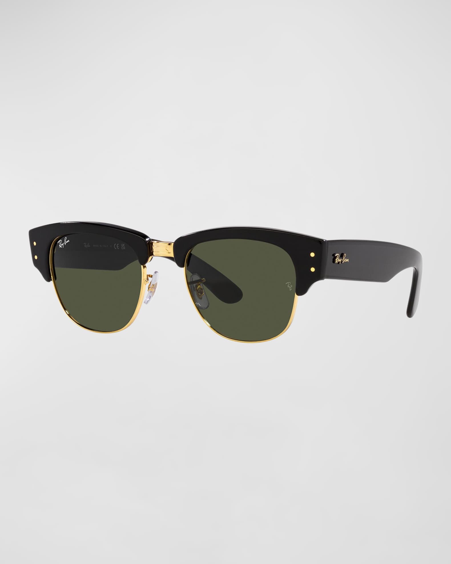 Ray-Ban Mega Clubmaster Square Plastic & Crystal Sunglasses | Neiman Marcus