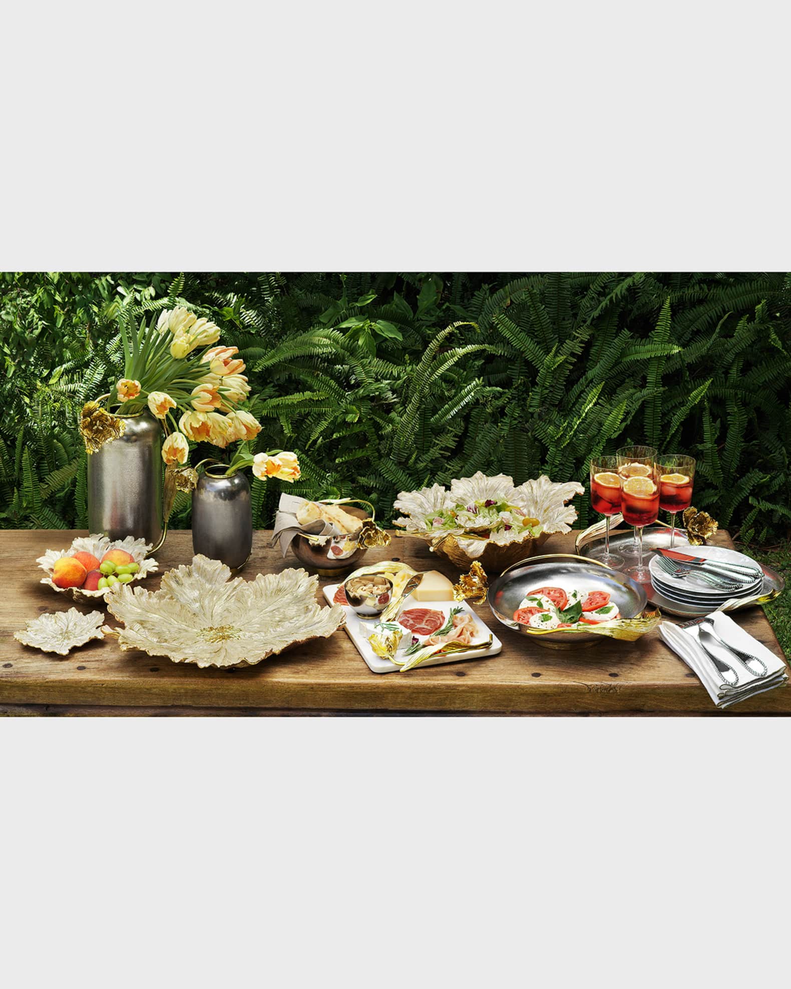 Michael Aram Tulip Centerpiece Bowl | Neiman Marcus