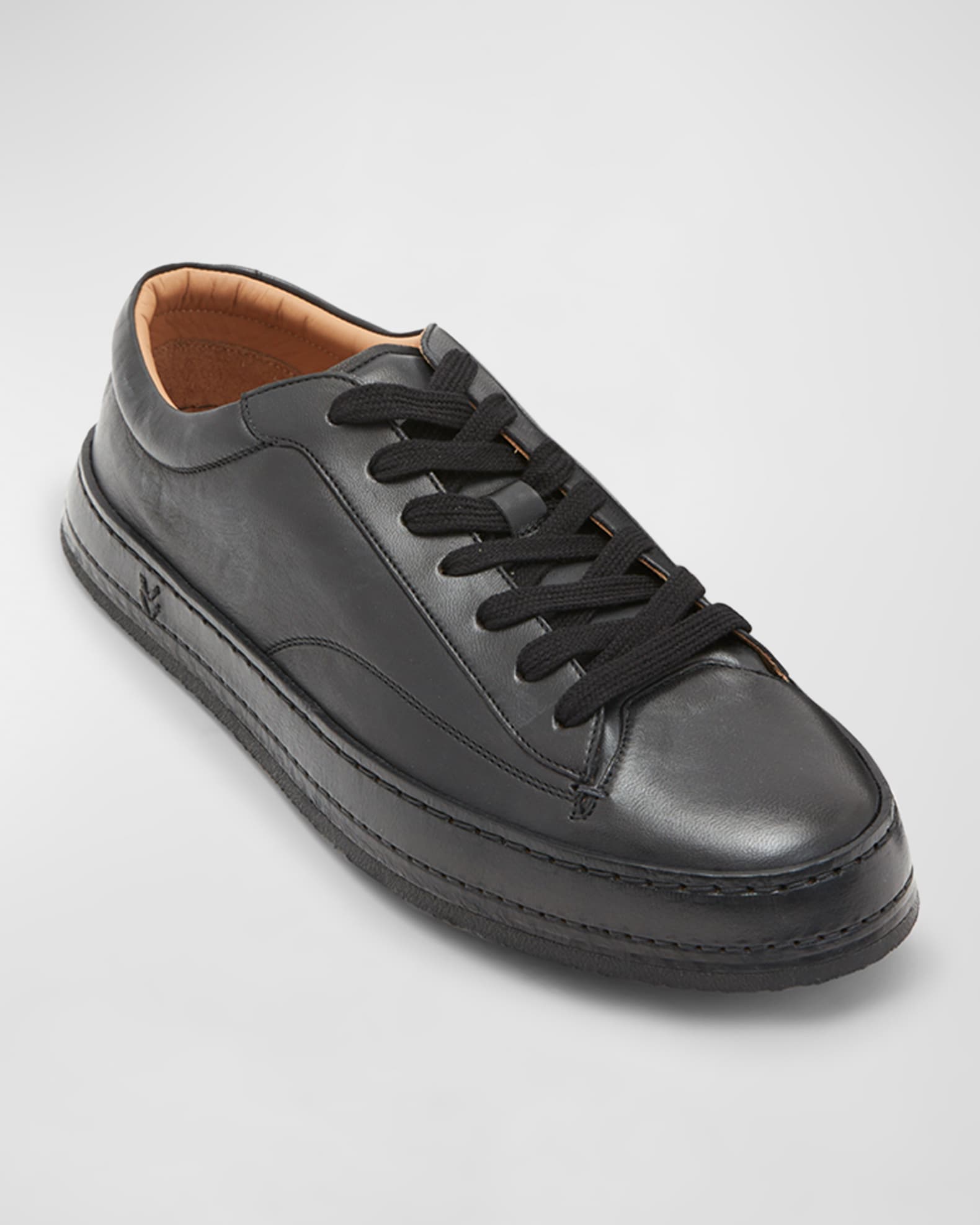 John Varvatos Men's Wooster Artisan Low-Top Leather Sneakers | Neiman ...