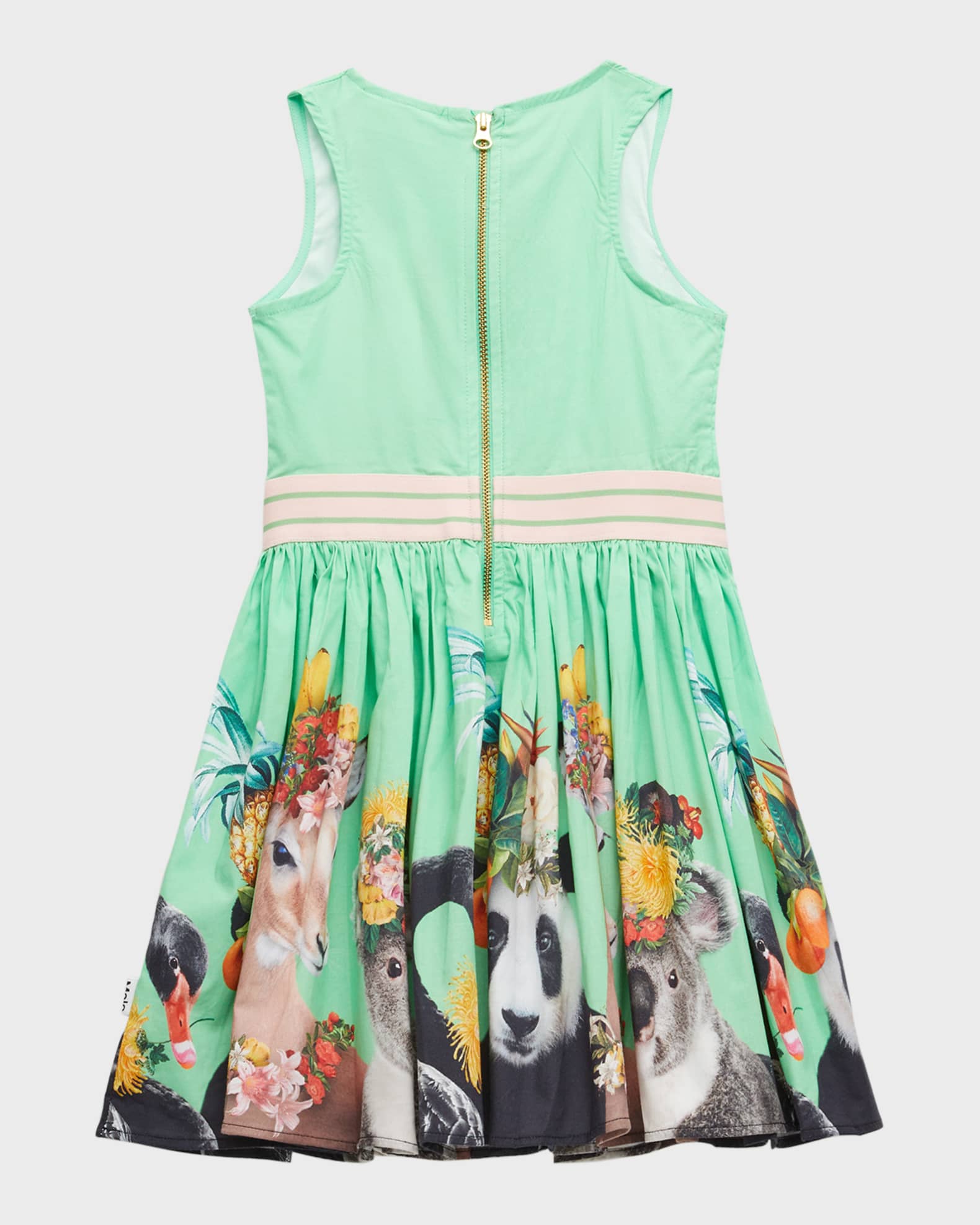 Molo Girl's Carli Graphic Animal & Floral-Print Dress, Size 7-12 ...