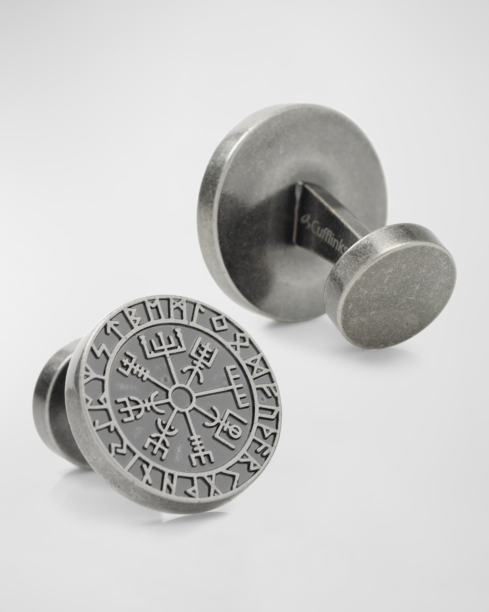 Cufflinks Inc. Men's Vegvisir Viking Compass Cufflinks | Neiman Marcus