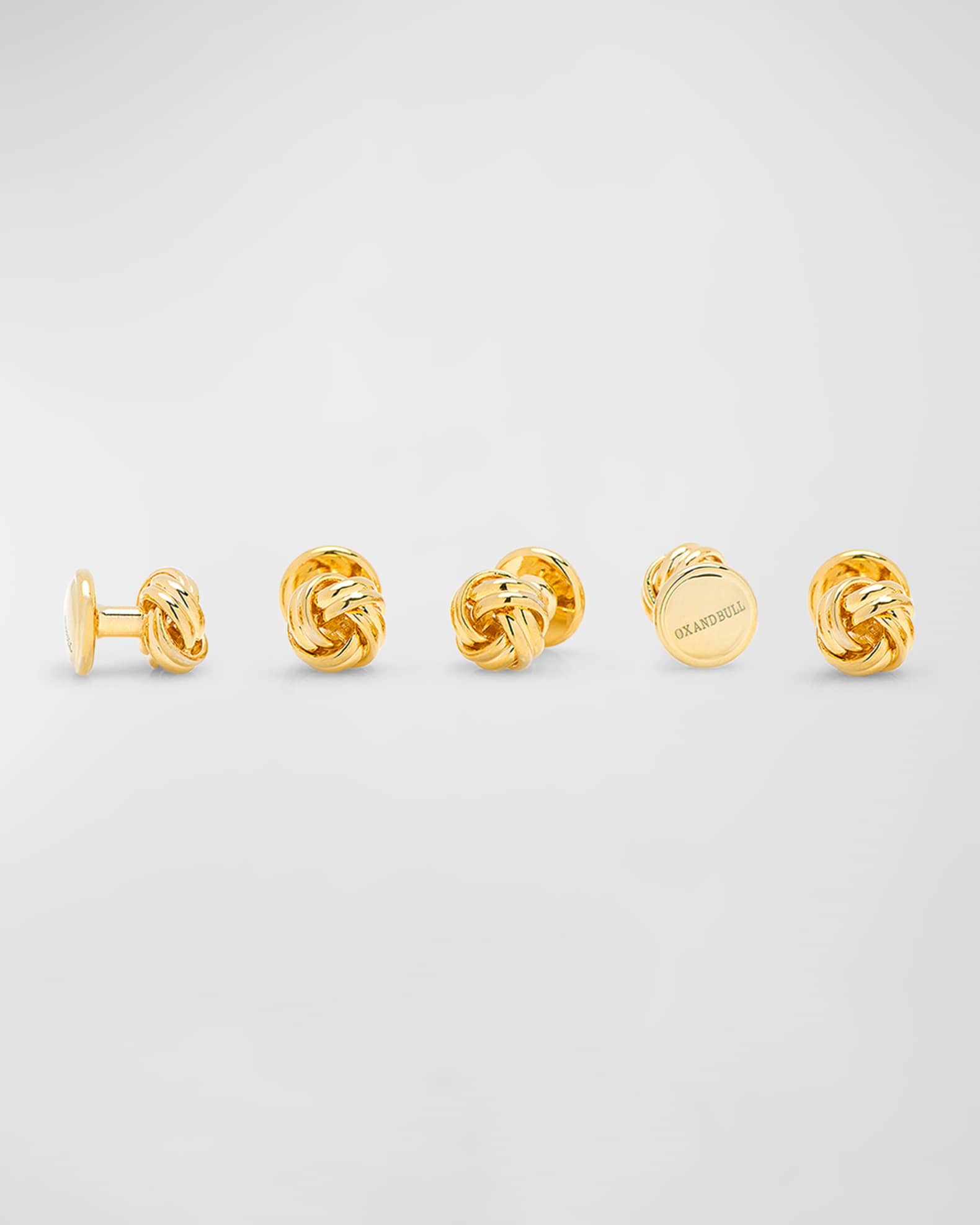 Cufflinks Inc. Men's Knot Cuff Link 5-Stud Set | Neiman Marcus