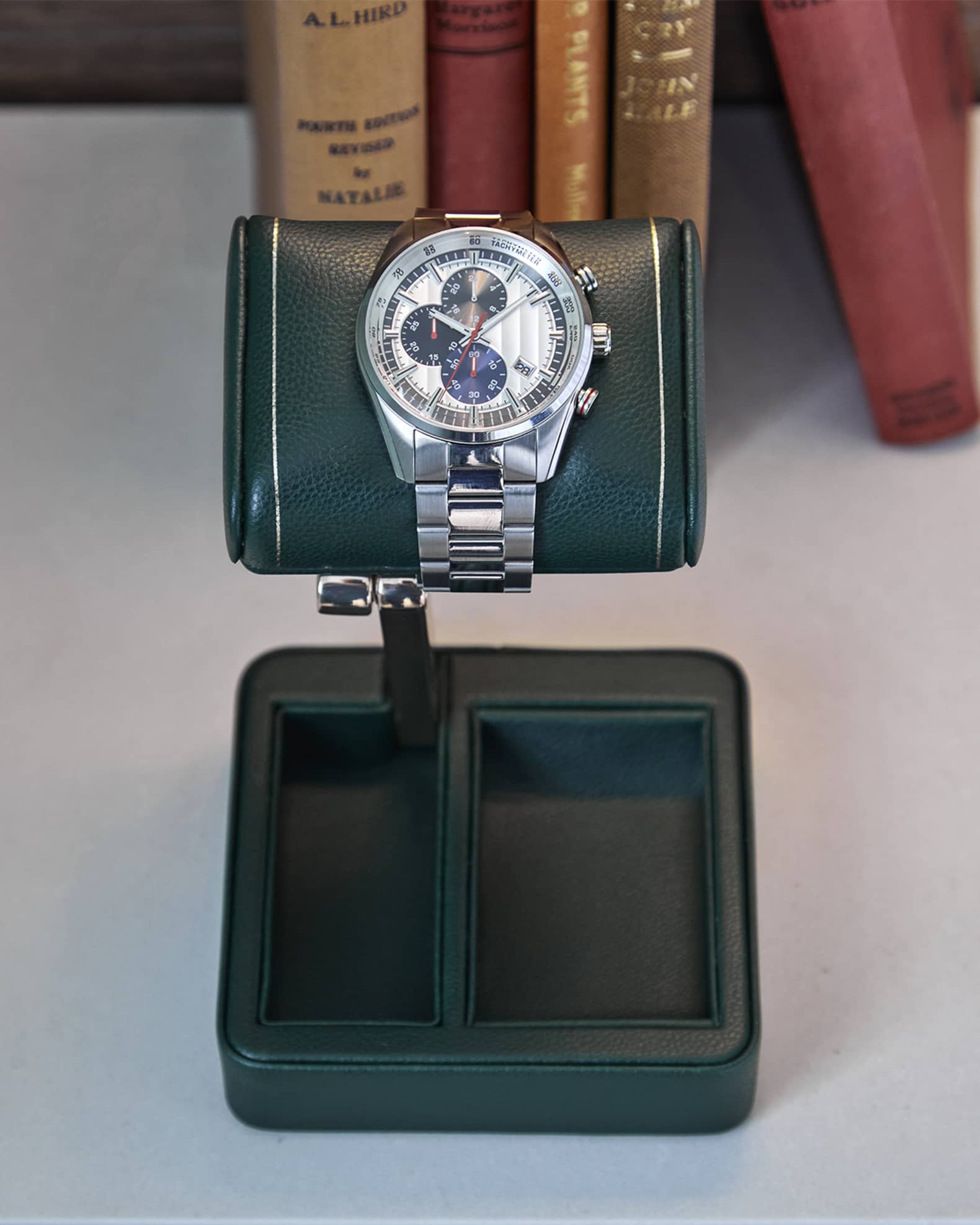 British Racing Travel Watch Stand | Neiman Marcus