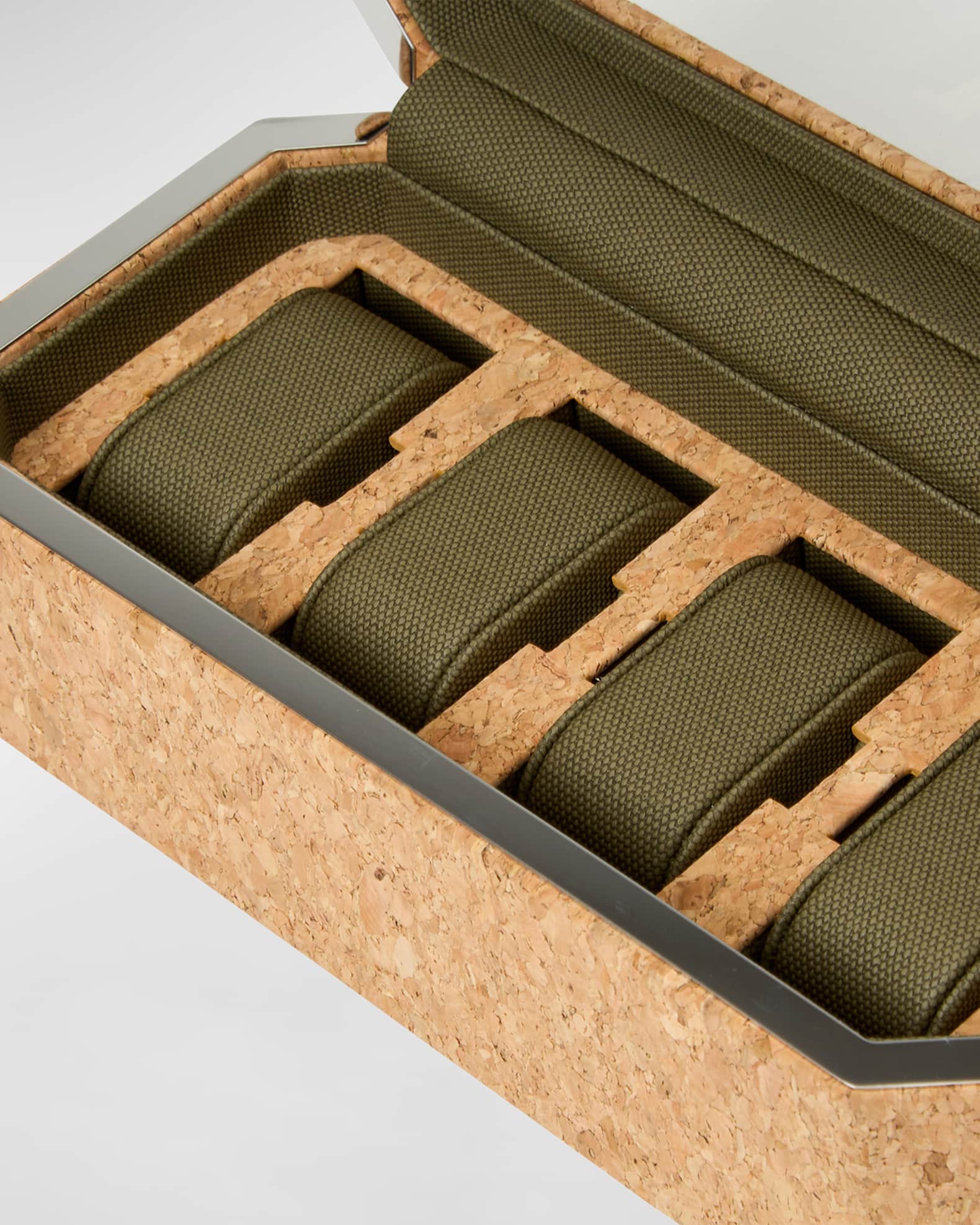 WOLF Cortica 4-Piece Watch Box | Neiman Marcus