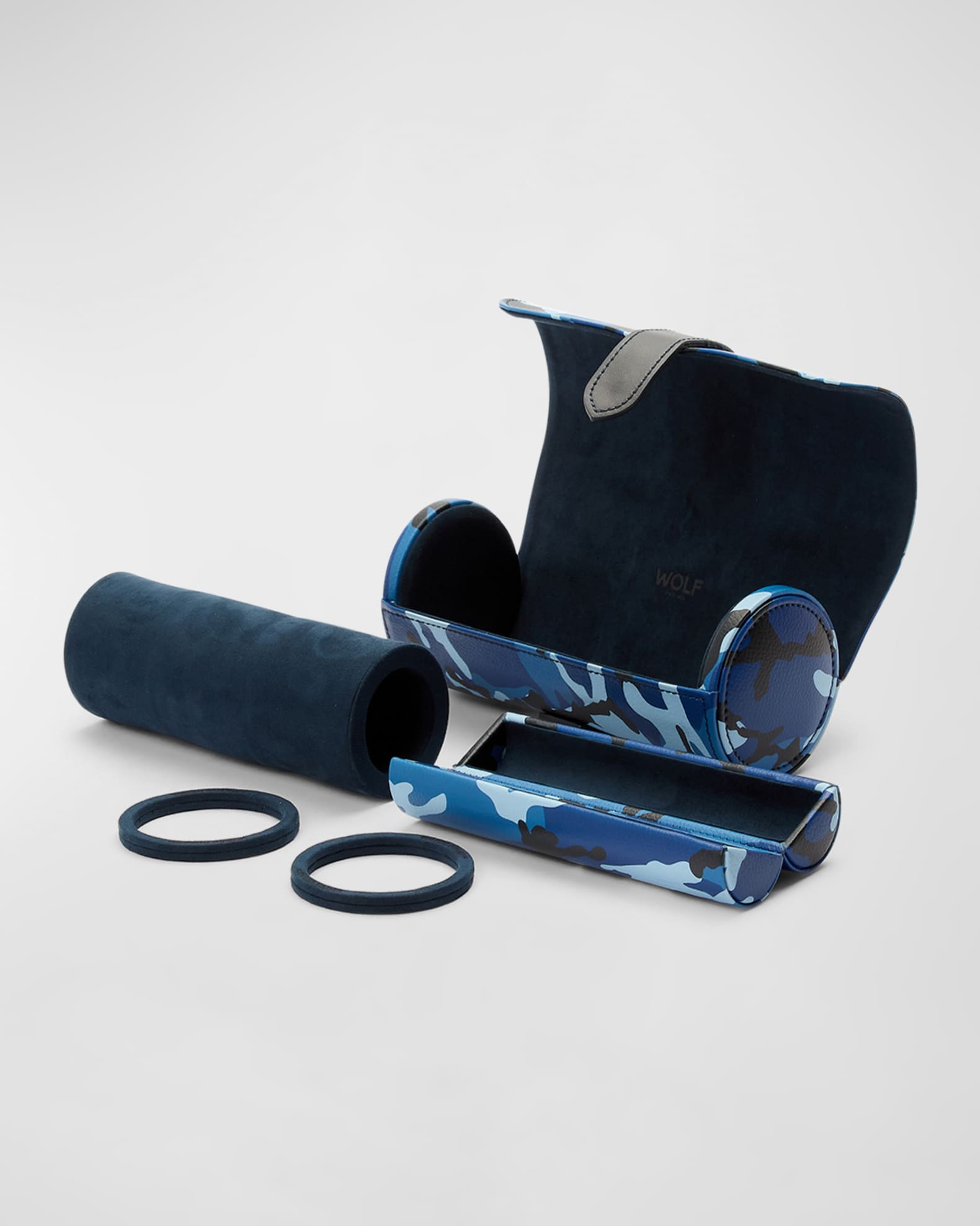 WOLF Elements Triple Watch Roll | Neiman Marcus