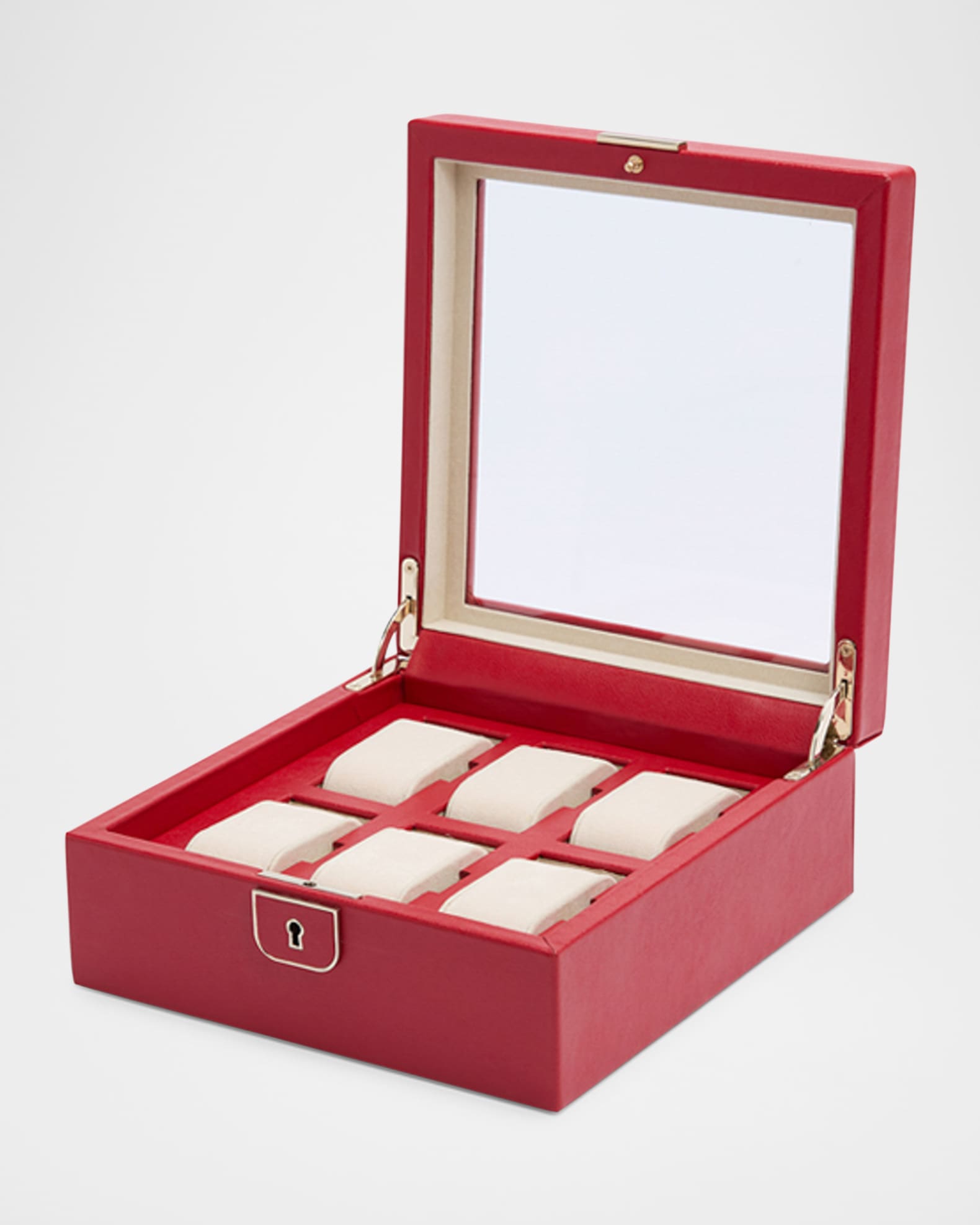 WOLF Palermo 6-Piece Watch Box | Neiman Marcus