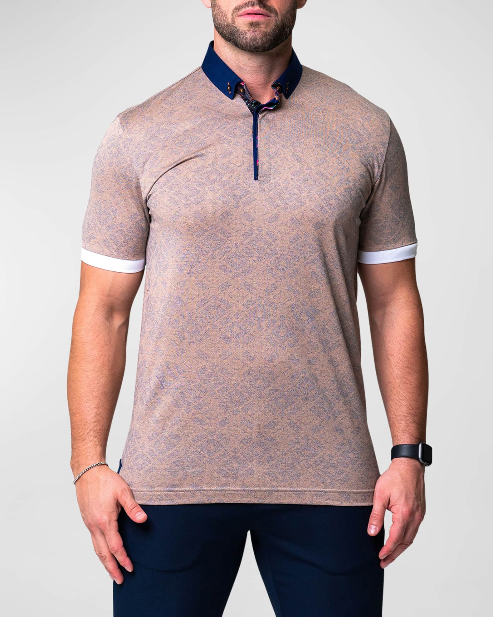 Maceoo Men's Mozart Polo Shirt | Neiman Marcus