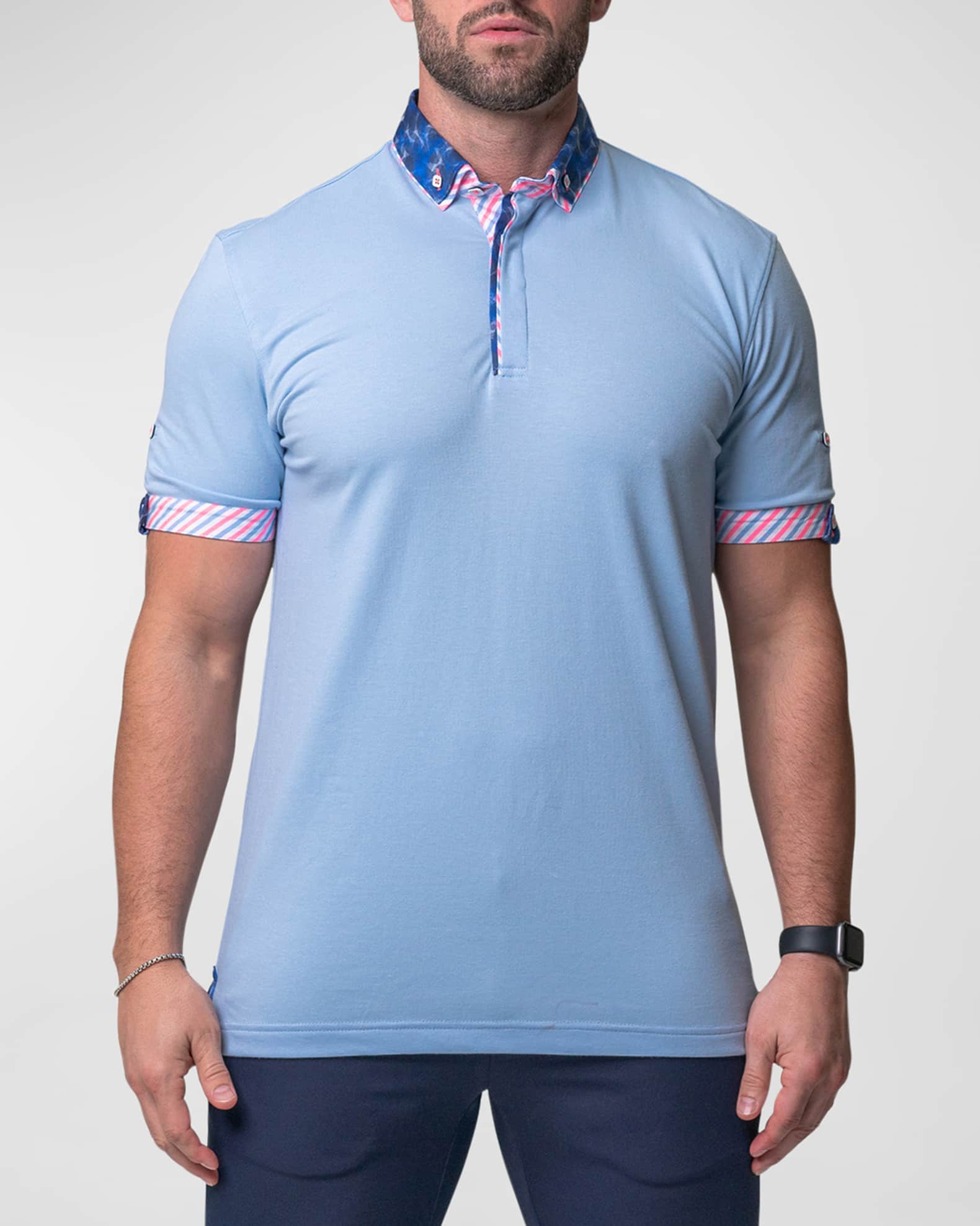 Maceoo Men's Mozart Polo Shirt | Neiman Marcus