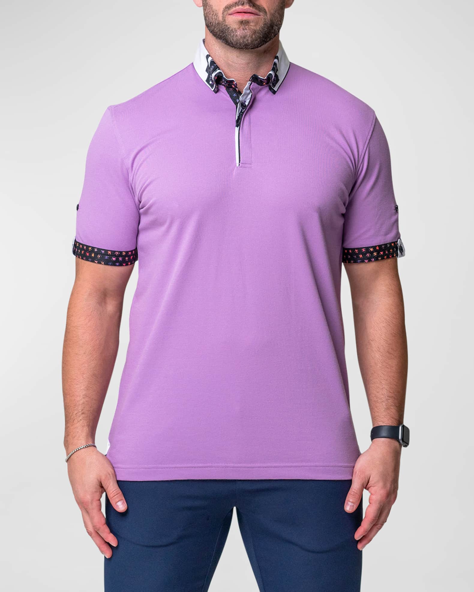 Maceoo Men's Mozart Polo Shirt | Neiman Marcus