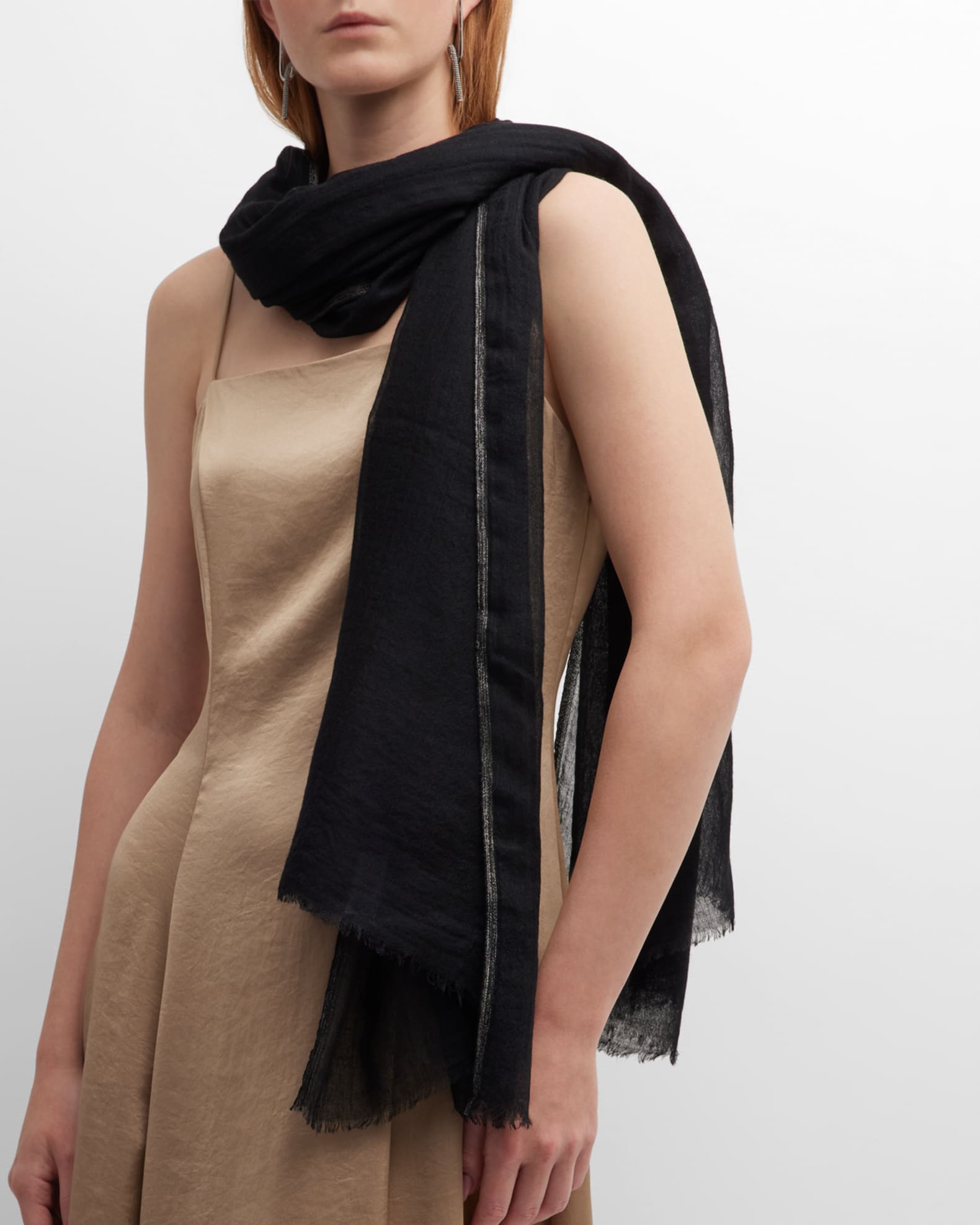 Bindya Accessories Sheer Evening Wrap | Neiman Marcus