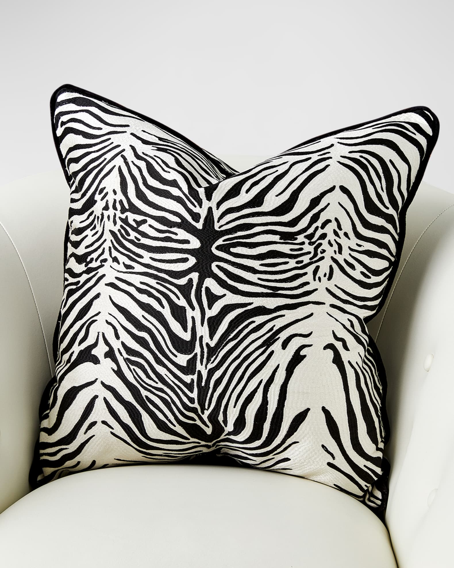 zebra pattern cushions