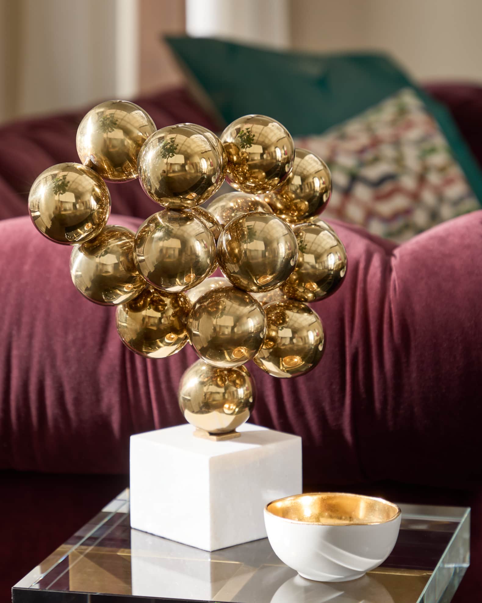 Global Views Sphere Sculpture | Neiman Marcus