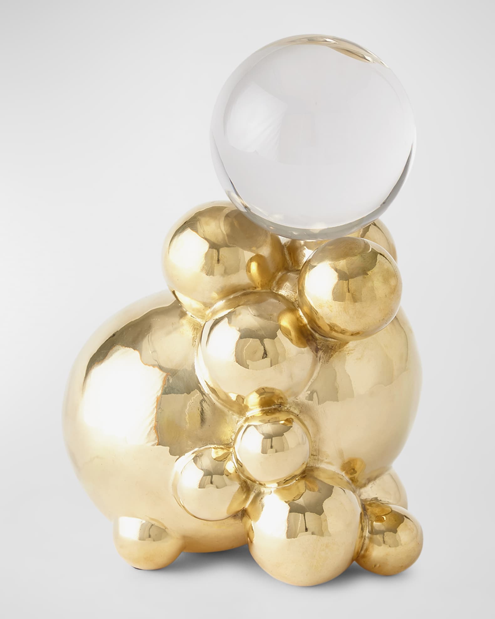 Global Views Bubble Orb Holder with Crystal Sphere - Large | Neiman Marcus