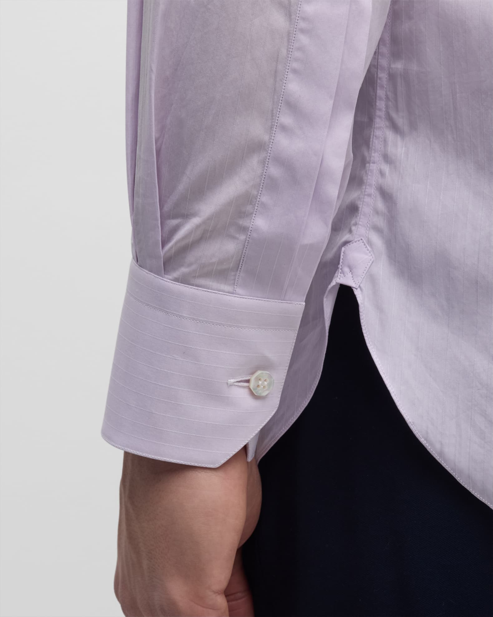 Stefano Ricci Men's Giza Egyptian Cotton Stripe Dress Shirt | Neiman Marcus