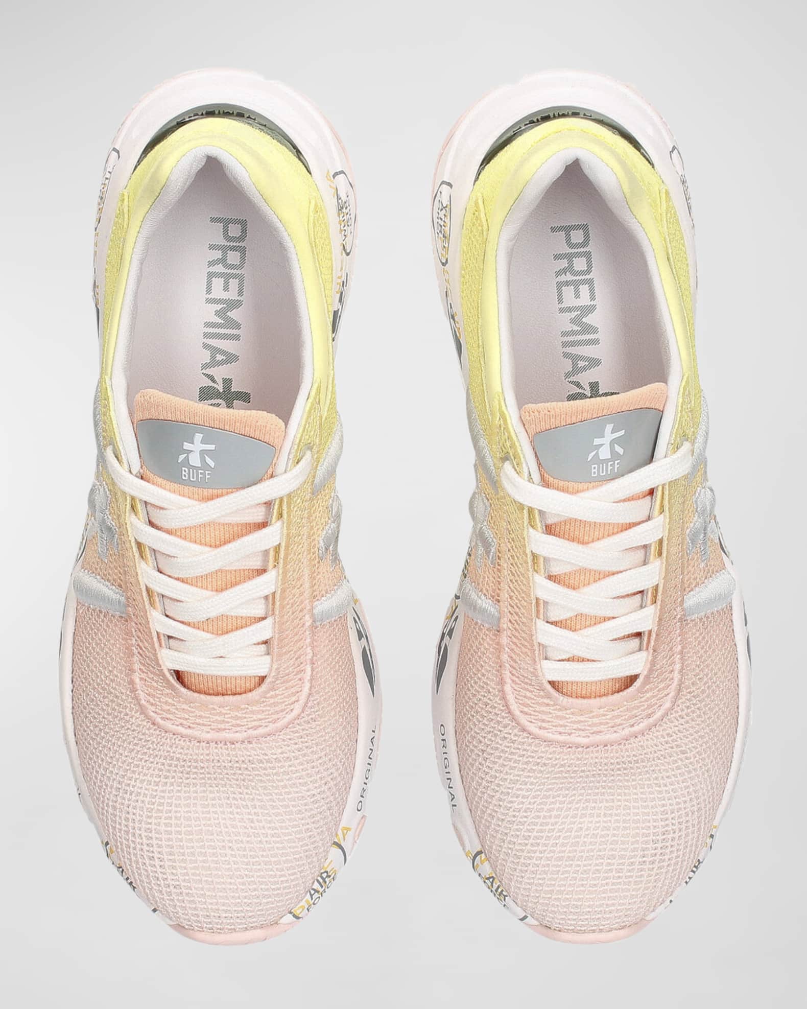 Premiata Buff Ombre Lace-Up Runner Sneakers | Neiman Marcus