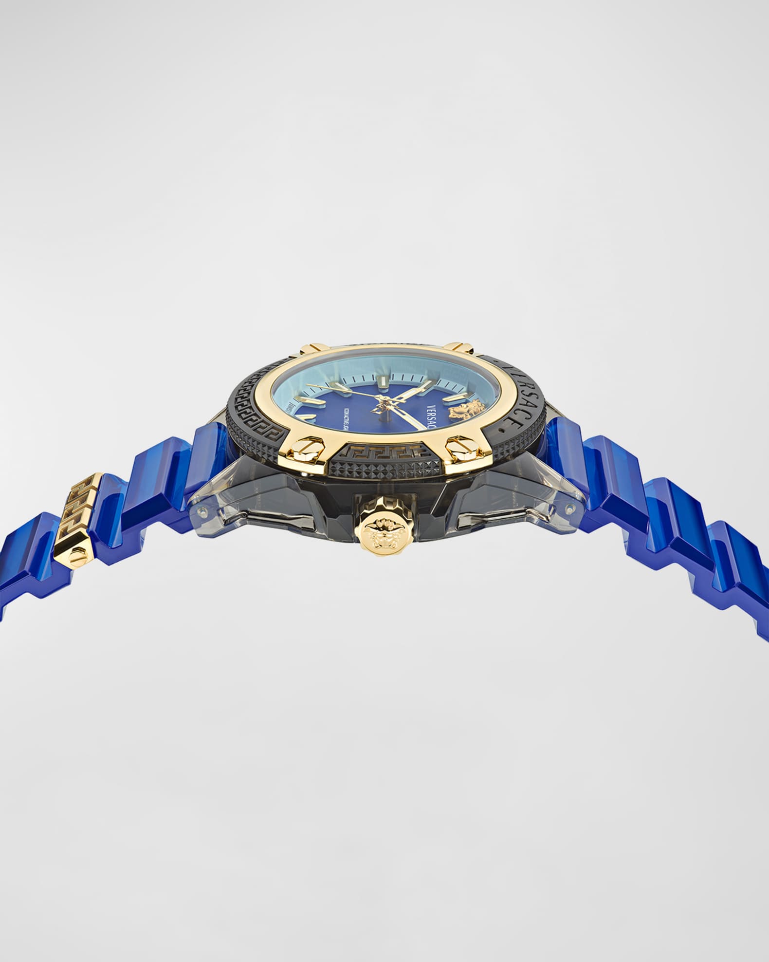 Versace Men's Icon Active Light Silicone Strap Watch, 42mm | Neiman Marcus