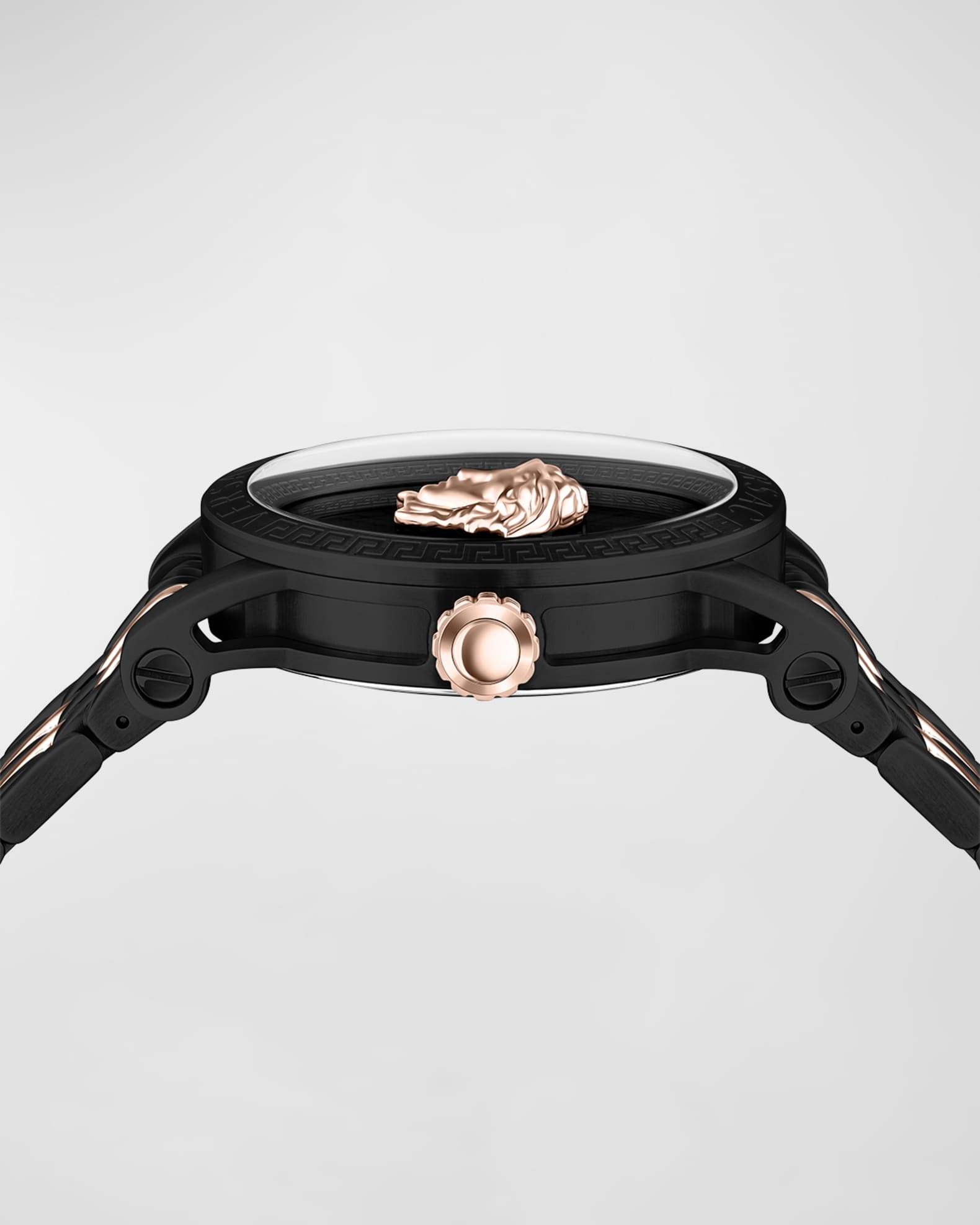 Versace Men's V-Code Medusa Head Two-Tone Bracelet Watch, 43mm | Neiman ...