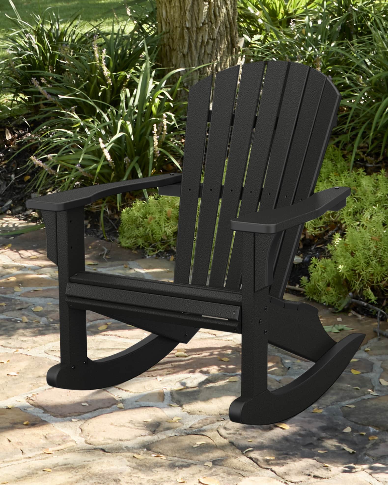 POLYWOOD Seashell Rocking Chair | Neiman Marcus