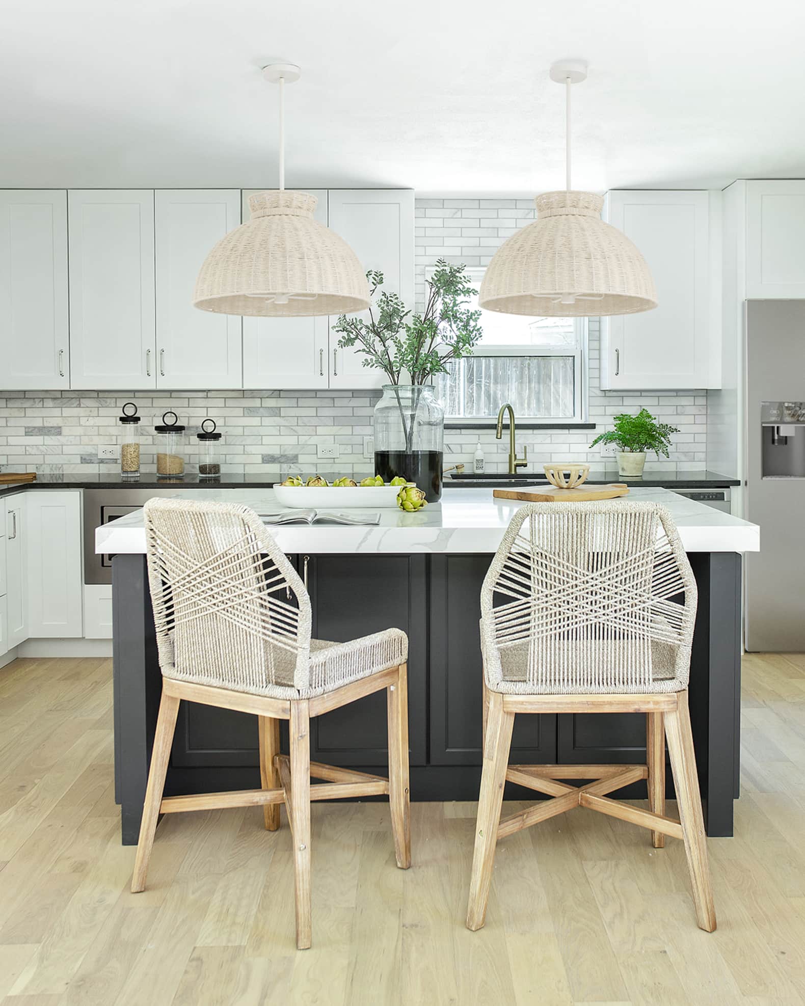 Crystorama Reese 4-Light Matte White Pendant, 22" | Neiman Marcus