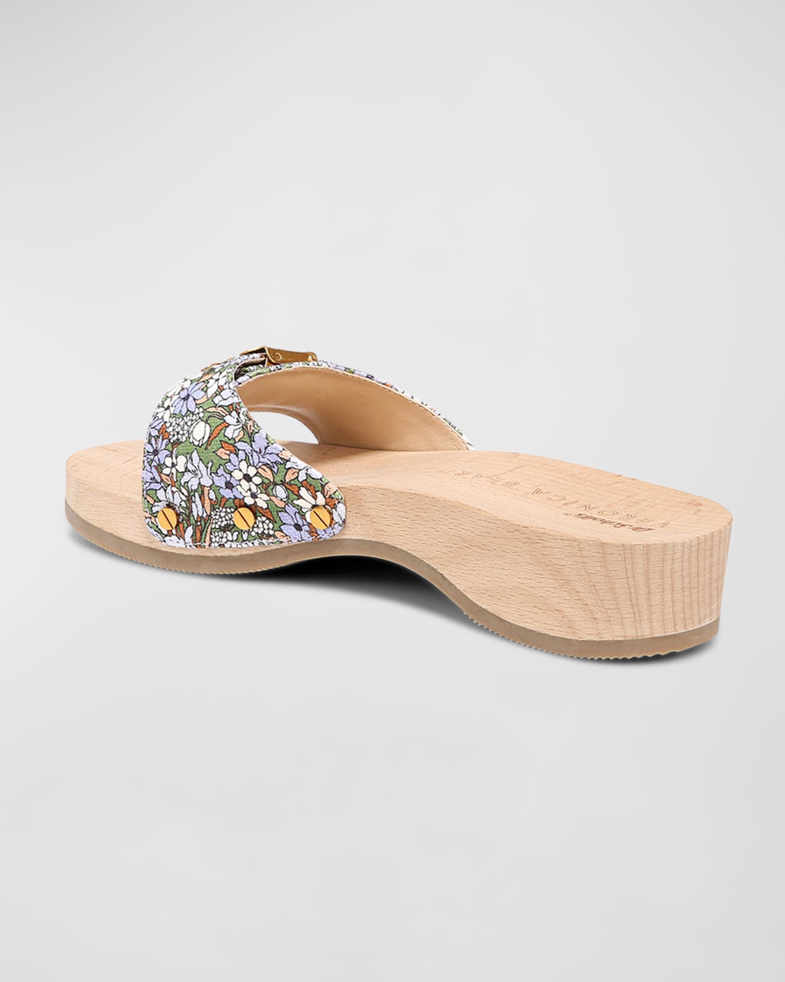 Veronica Beard x Dr Scholl’s Original Floral Buckle Clog Sandals ...