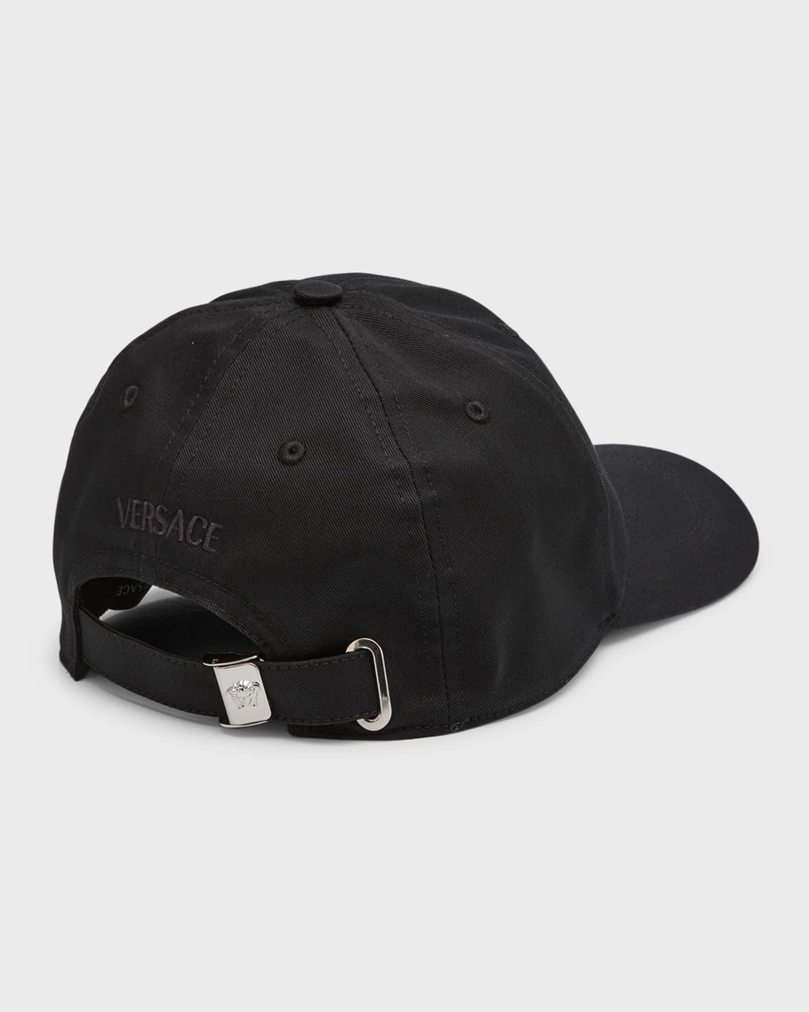Versace Men's Embroidered Logo Baseball Cap | Neiman Marcus
