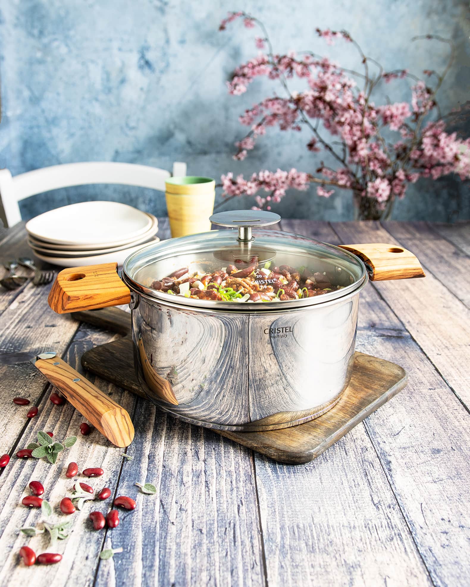 CRISTEL Casteline Saucepan with Domed Lid, 2-Quart | Neiman Marcus